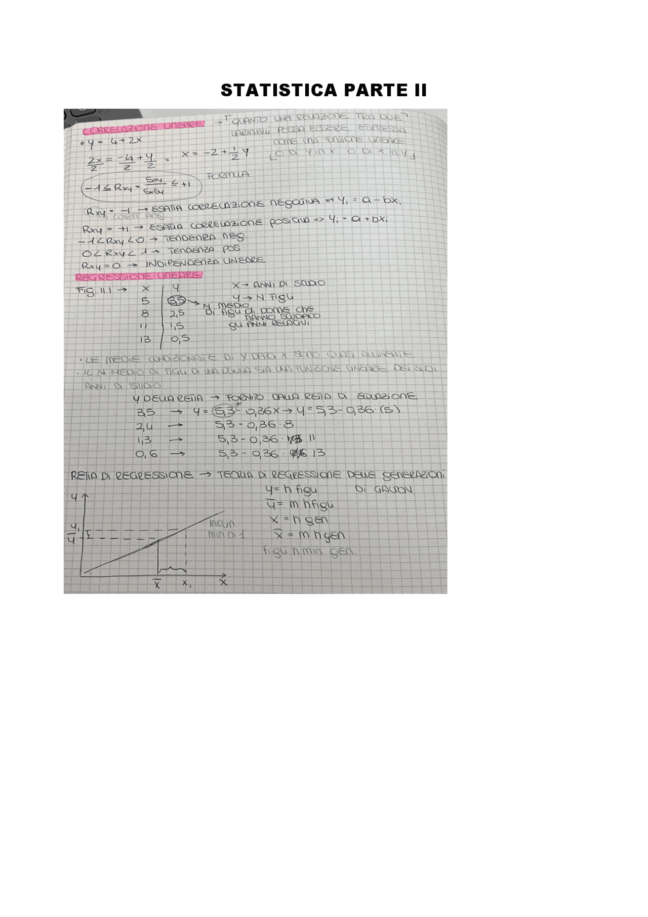 Appunti Ed Esercizi Statistica Docsity