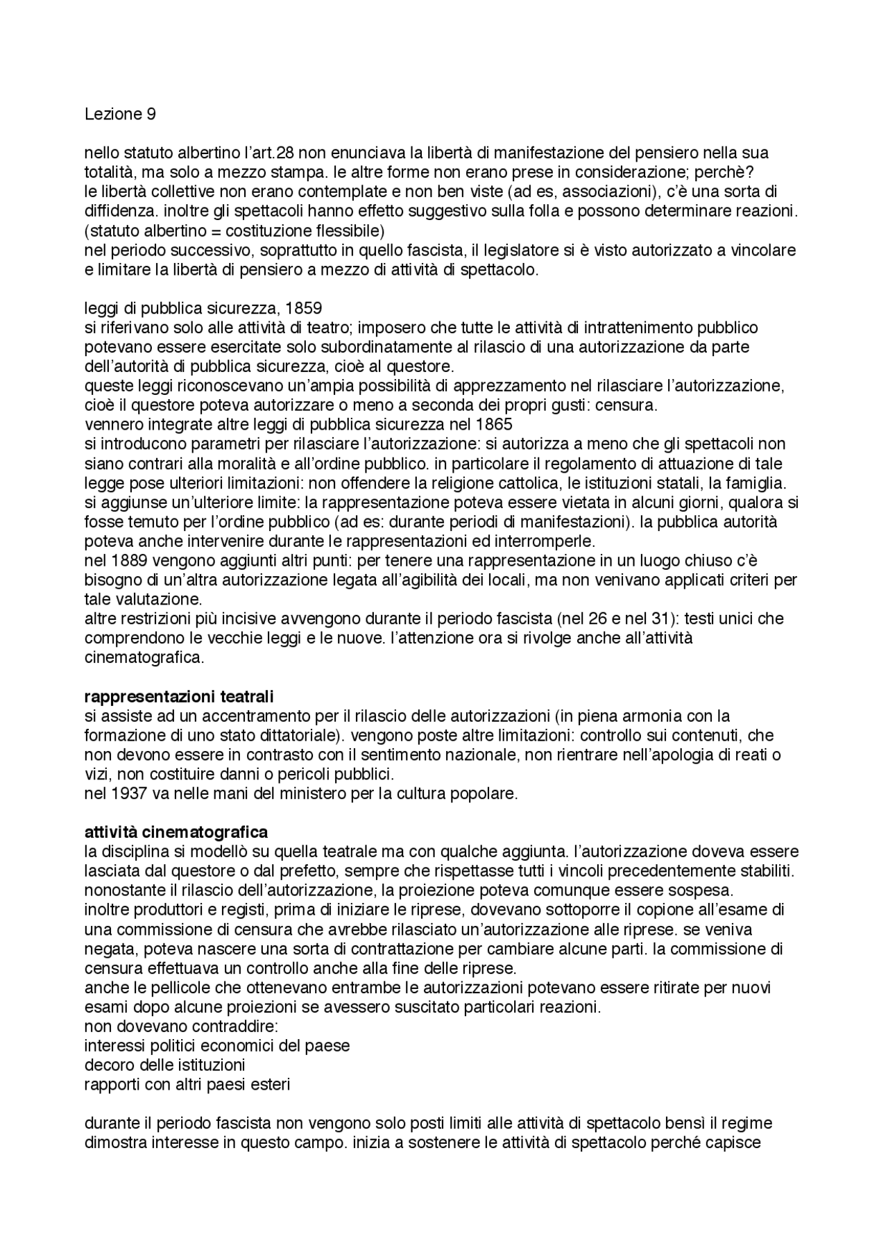 Appunti Diritto Pubblico Docsity