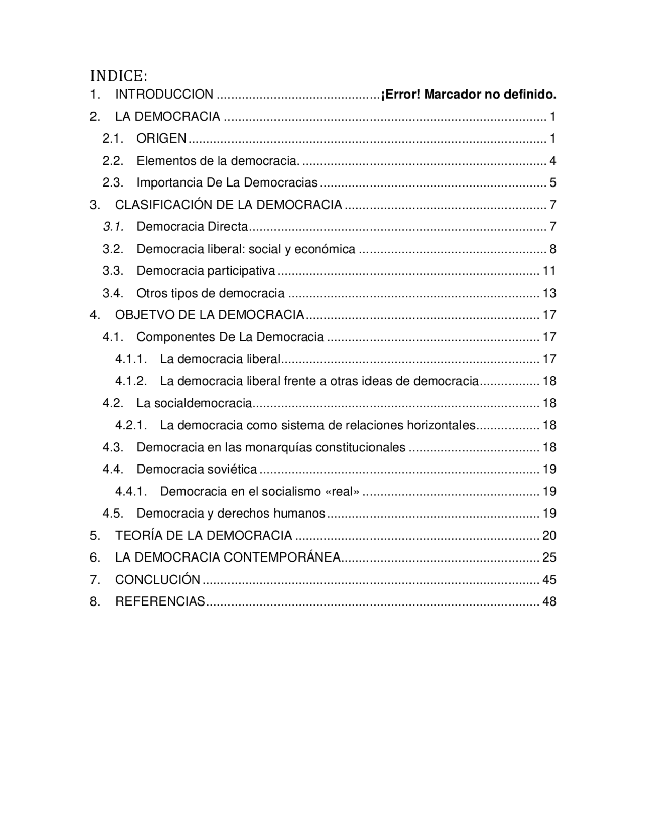 La democria y su origen - Docsity