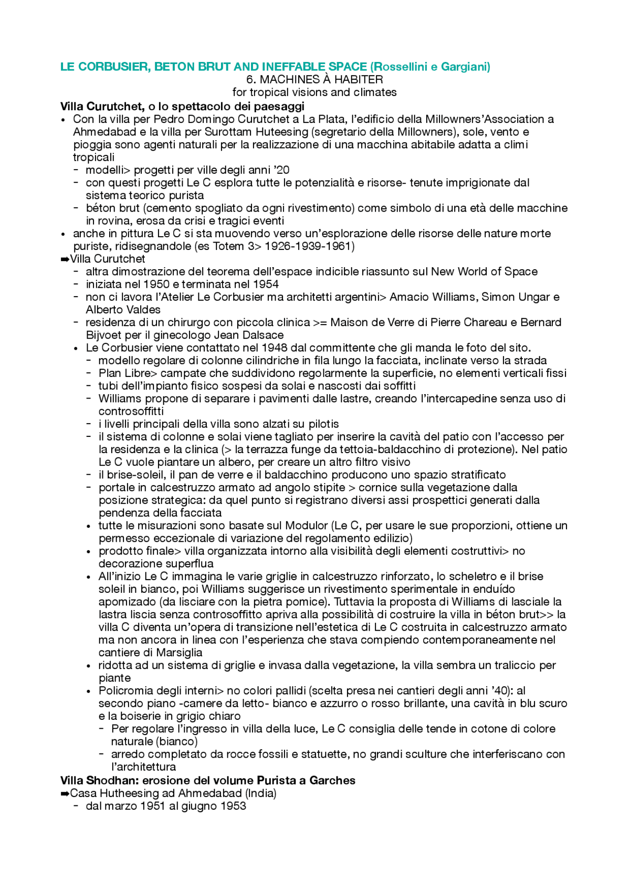 LE CORBUSIER, BETON BRUT AND INEFFABLE SPACE (Rossellini e Gargiani) 6 ...