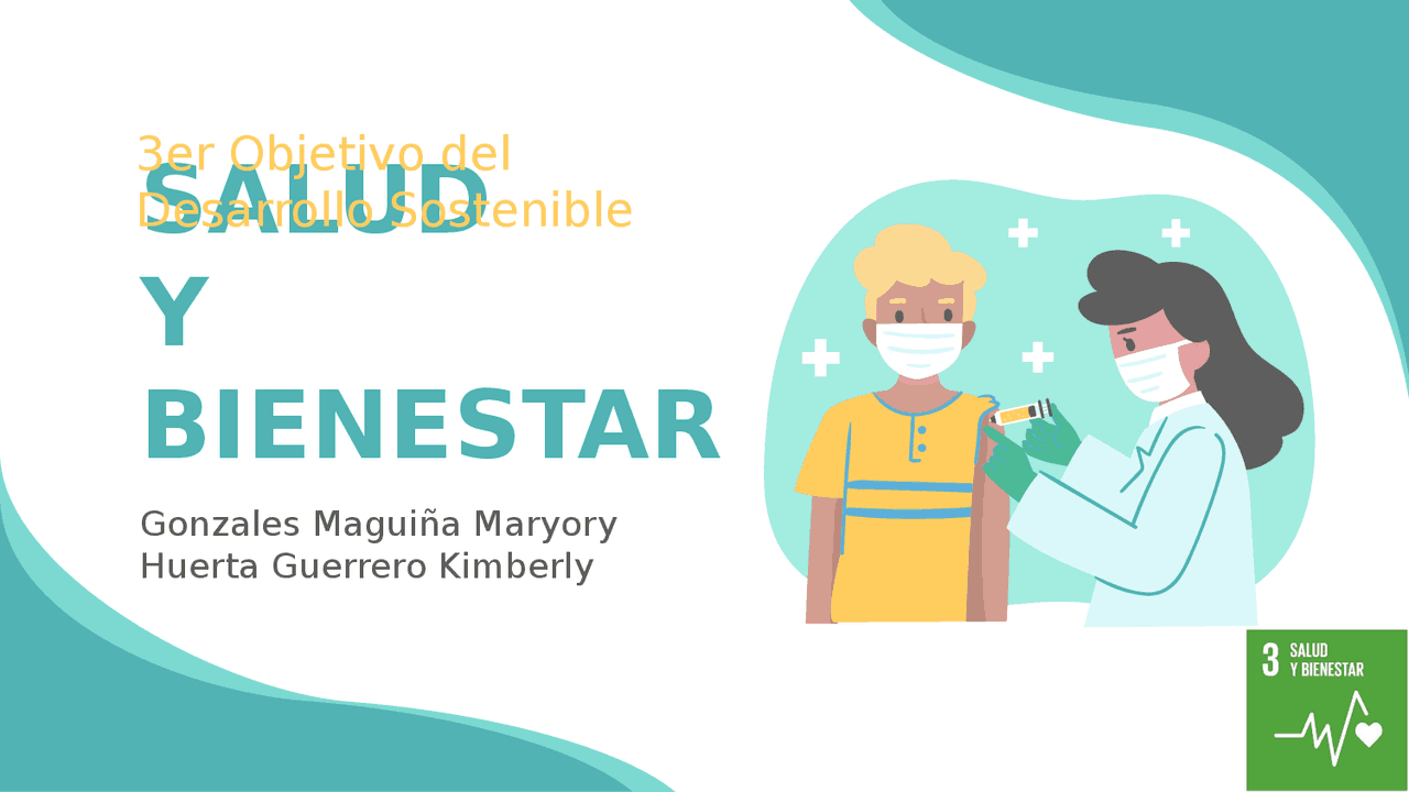 3er Objetivo del Desarrollo Sostenible - Salud y Bienestar ...