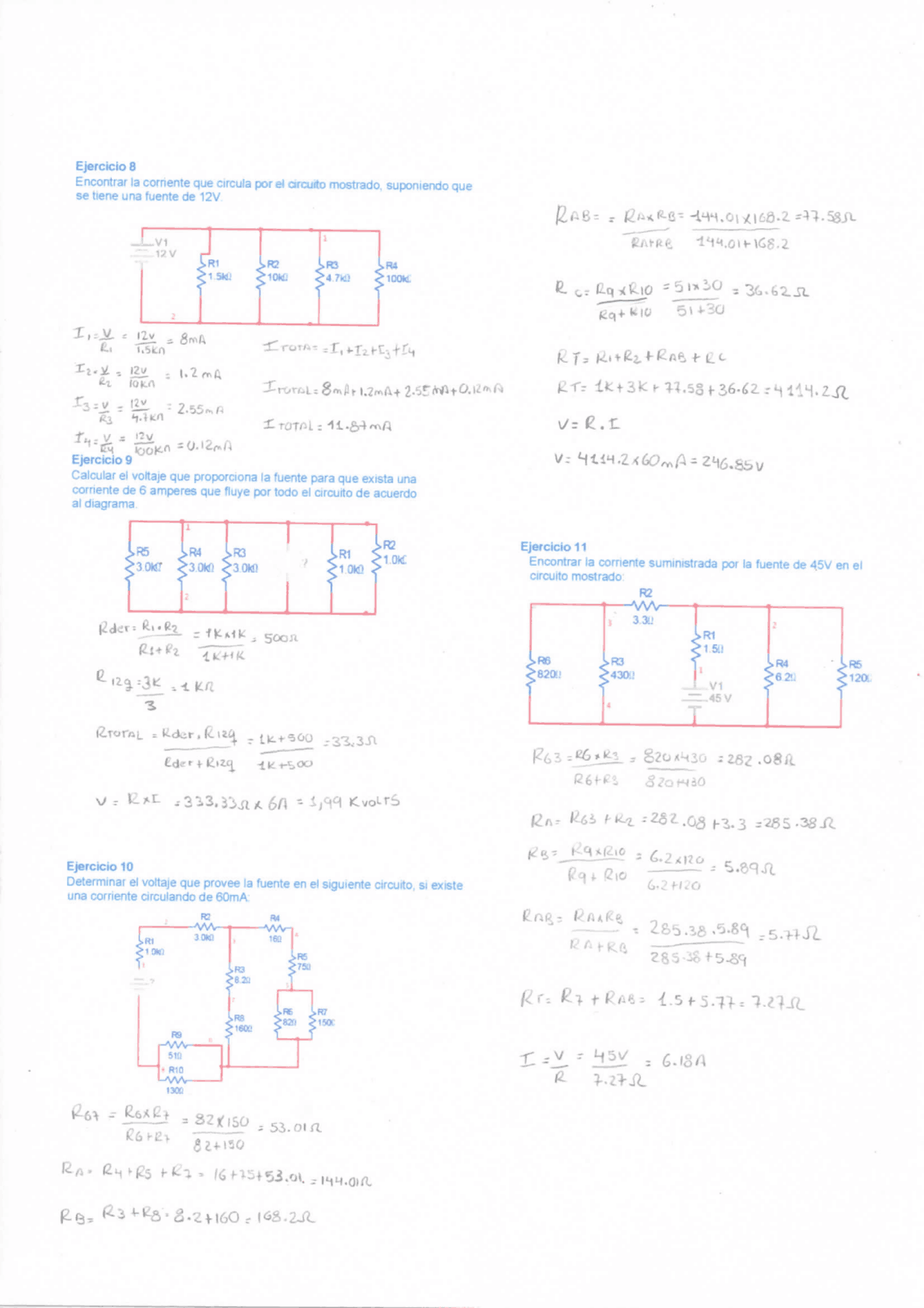 Practica influenciada con la electricidad - Docsity