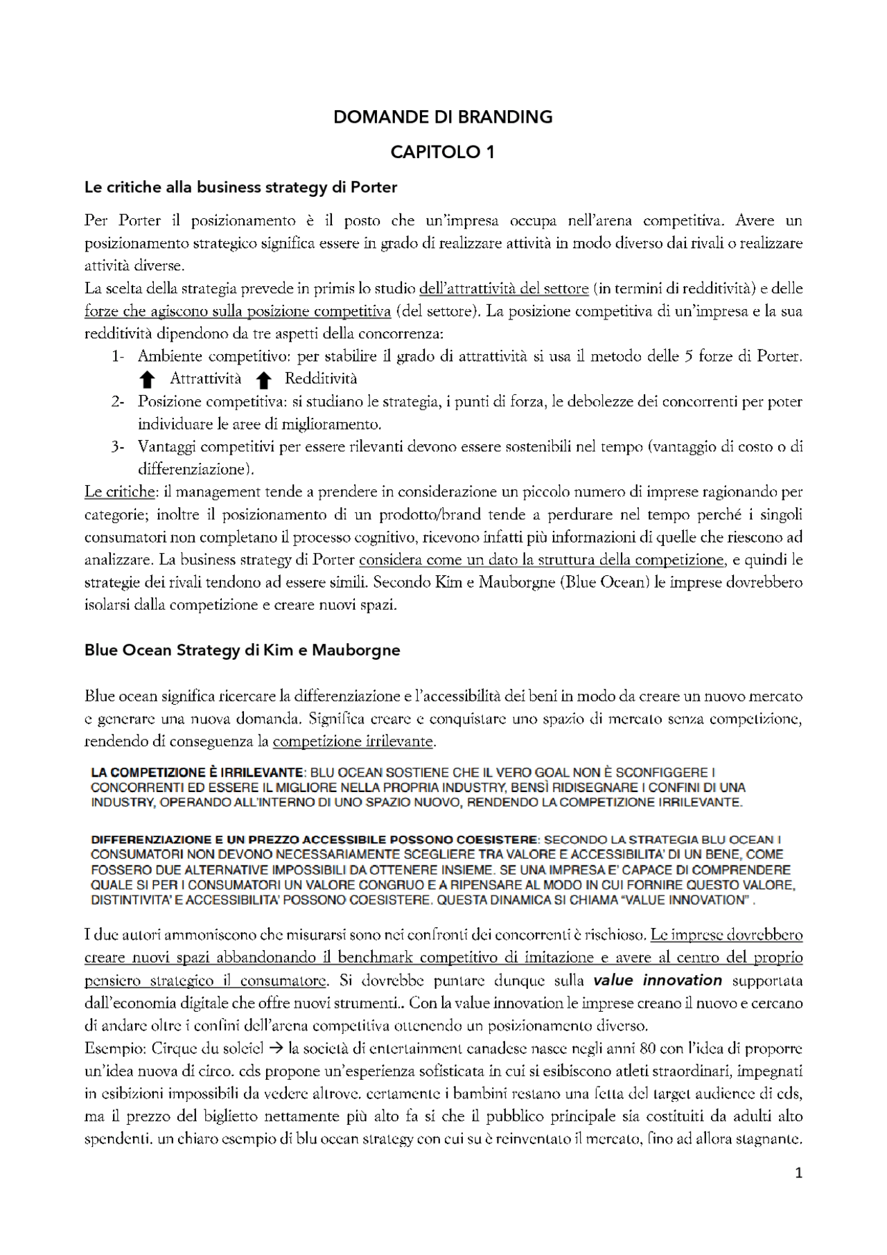 Appunti Di Branding Prof Pellicelli Docsity