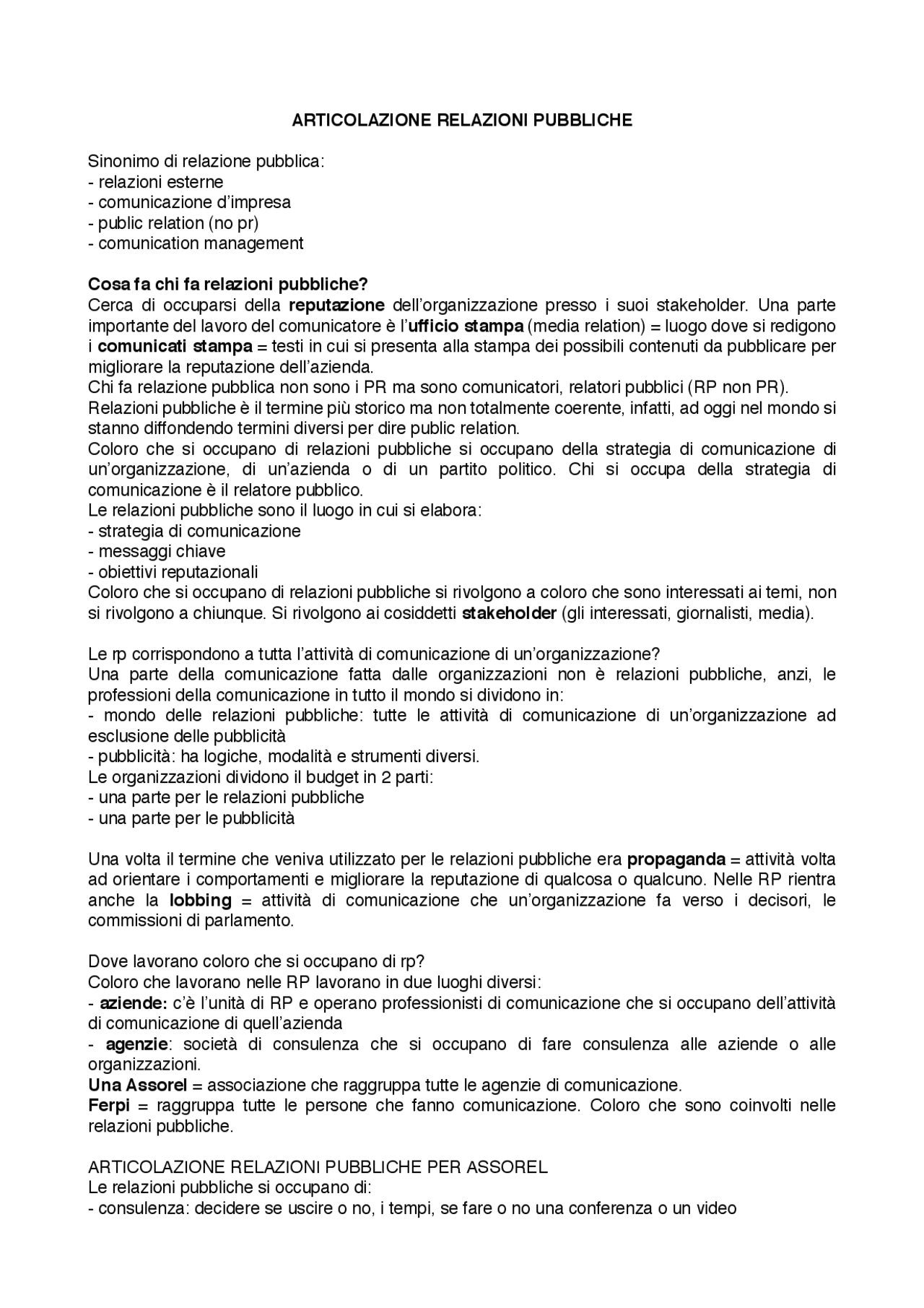 Appunti Lezioni 2021 Docsity