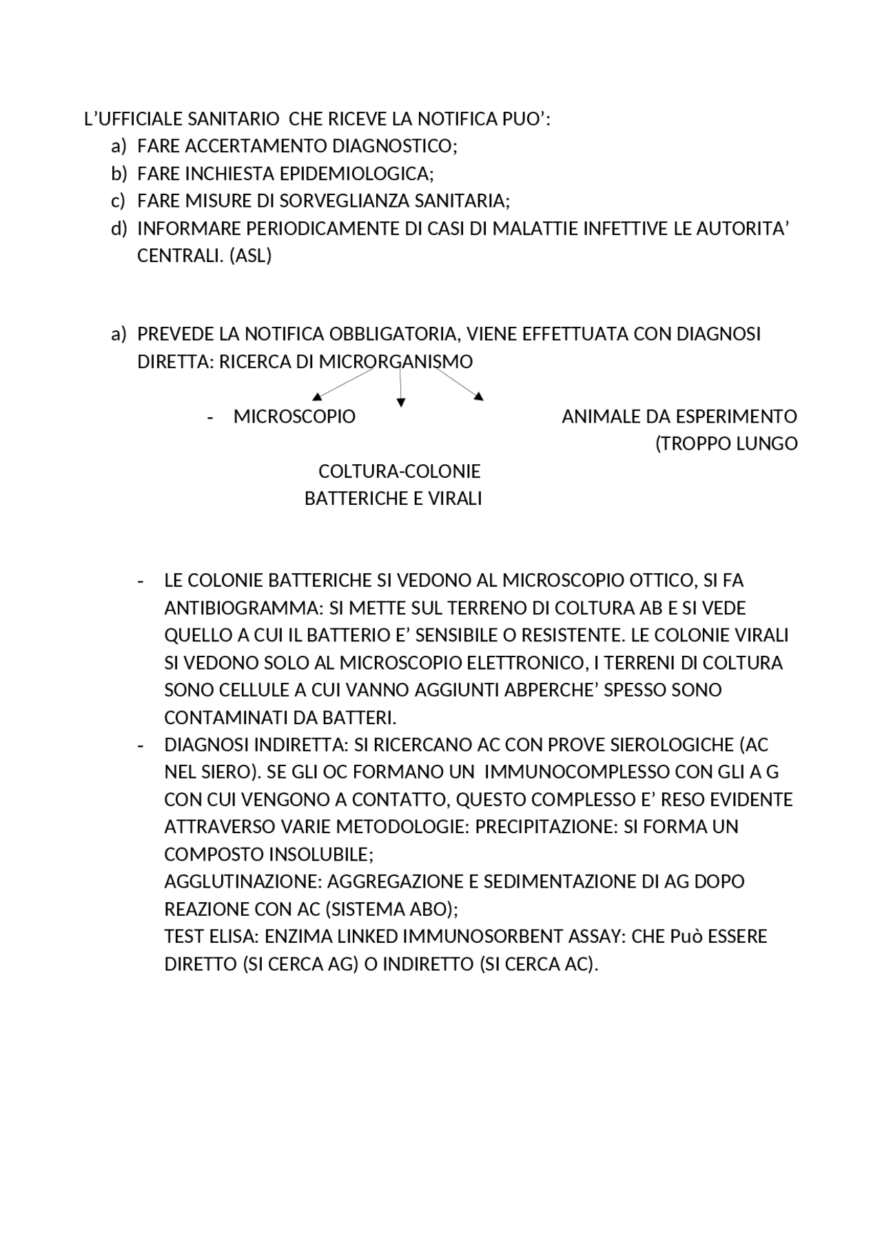 La Vaccinoprofilassi Docsity