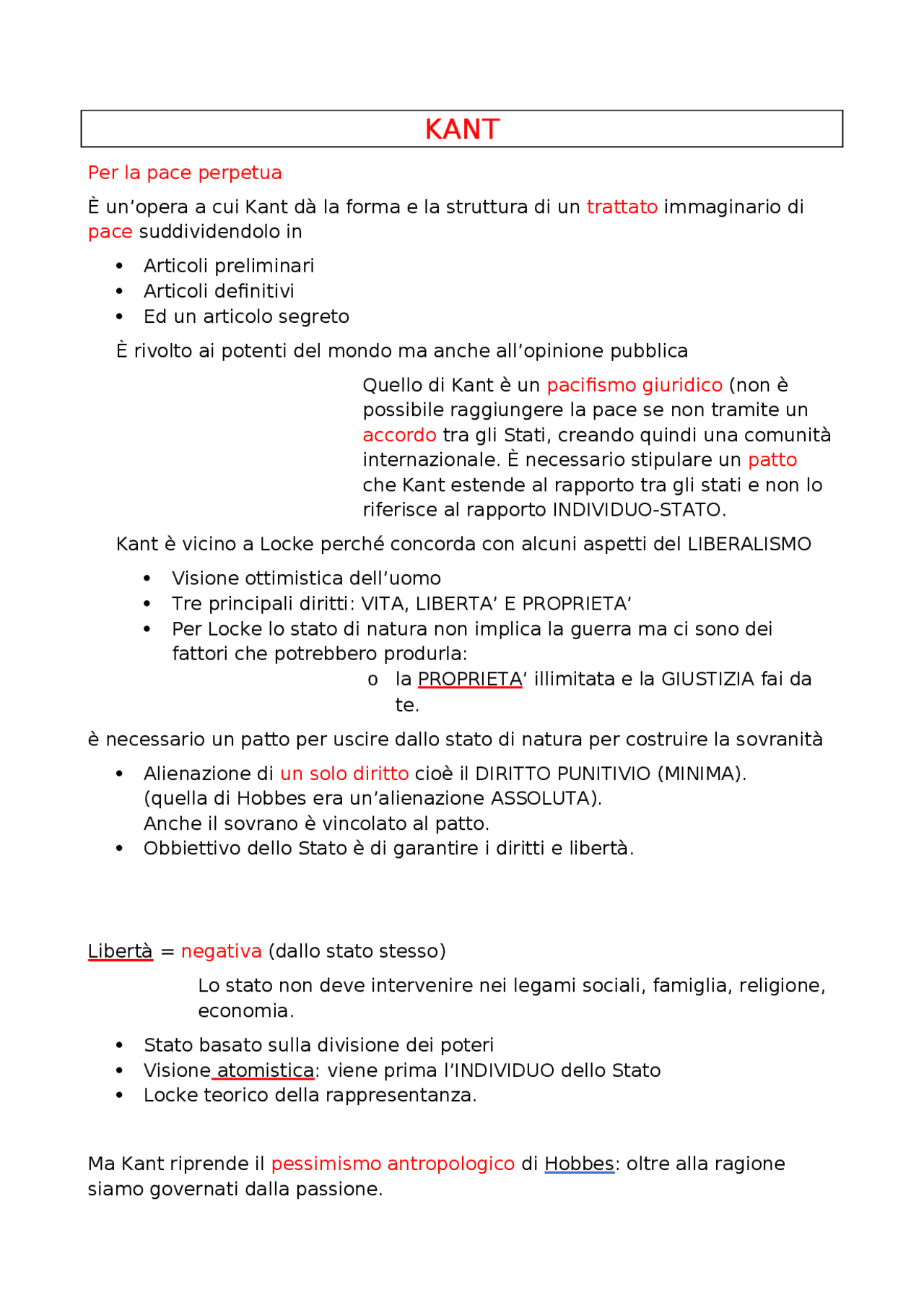 I Primi Testi E La Critica Alla Ragion Pura Di Kant Docsity