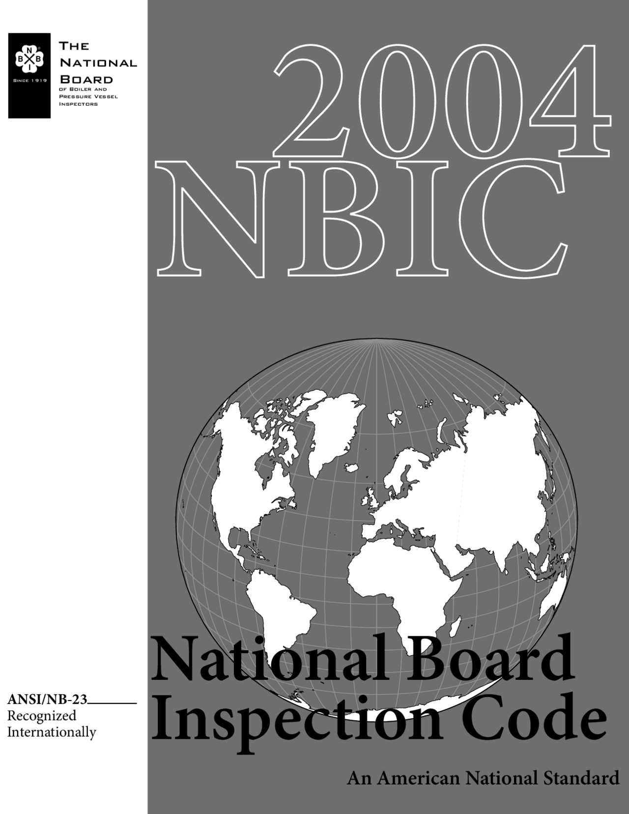 National Board Inspection Code - Docsity