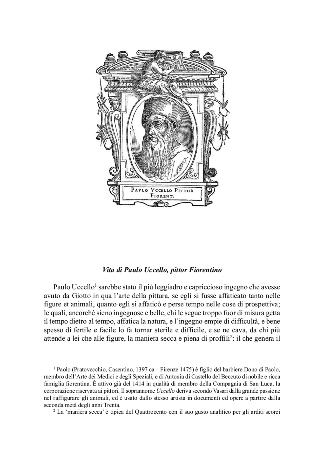 Vite Di Giorgio Vasari Docsity