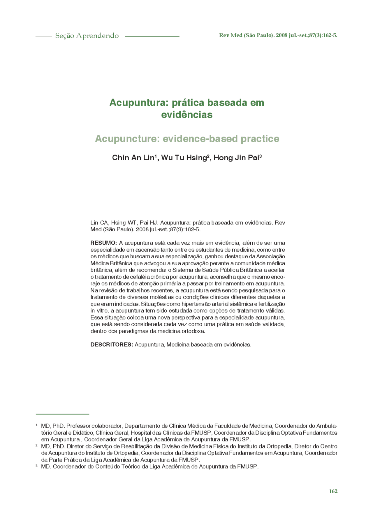 Lin Artigo Cientifico Docsity