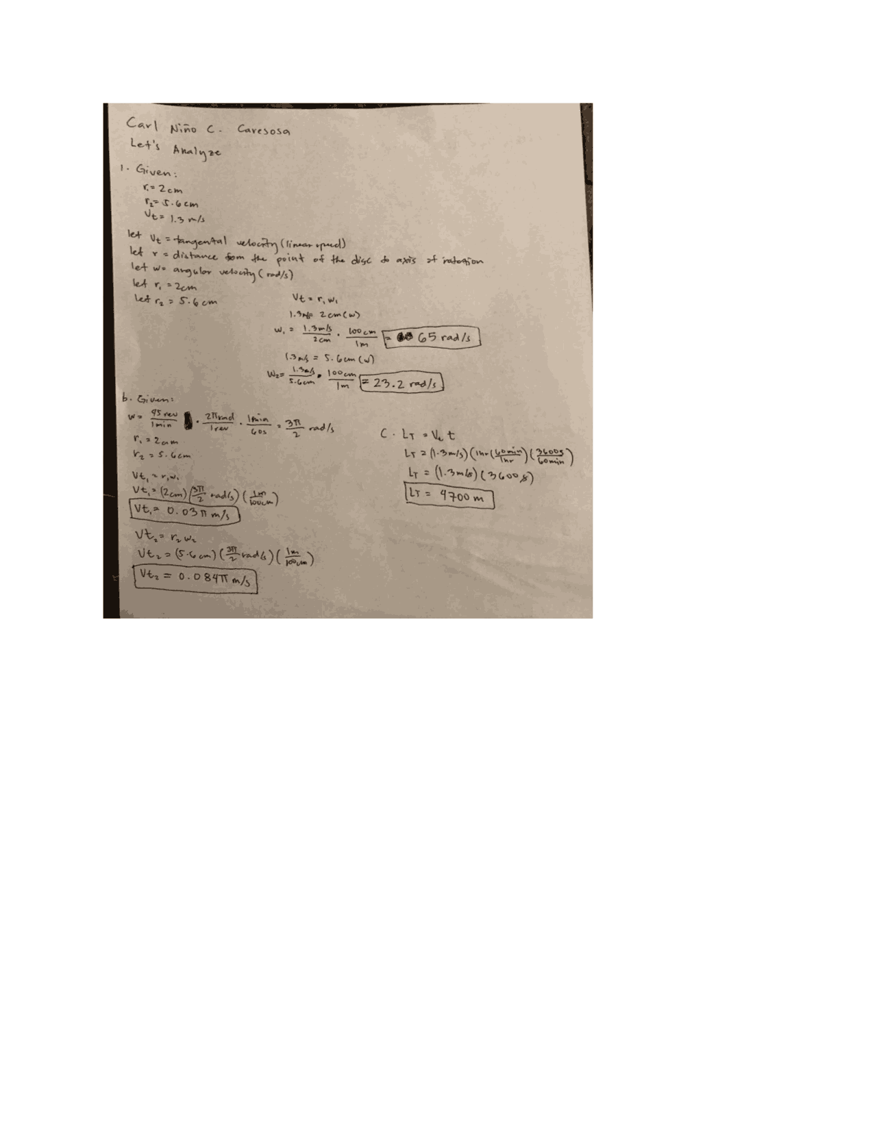Physics Answers Simple Docsity