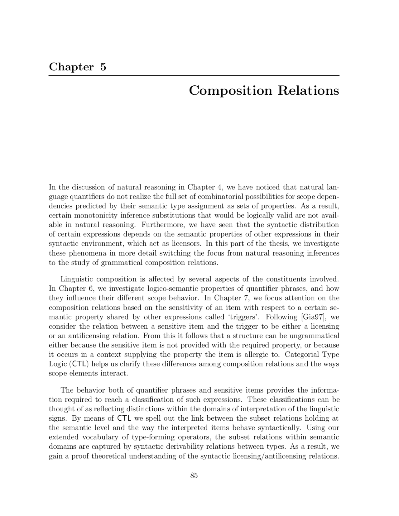 Composition Relations Chapter - Docsity