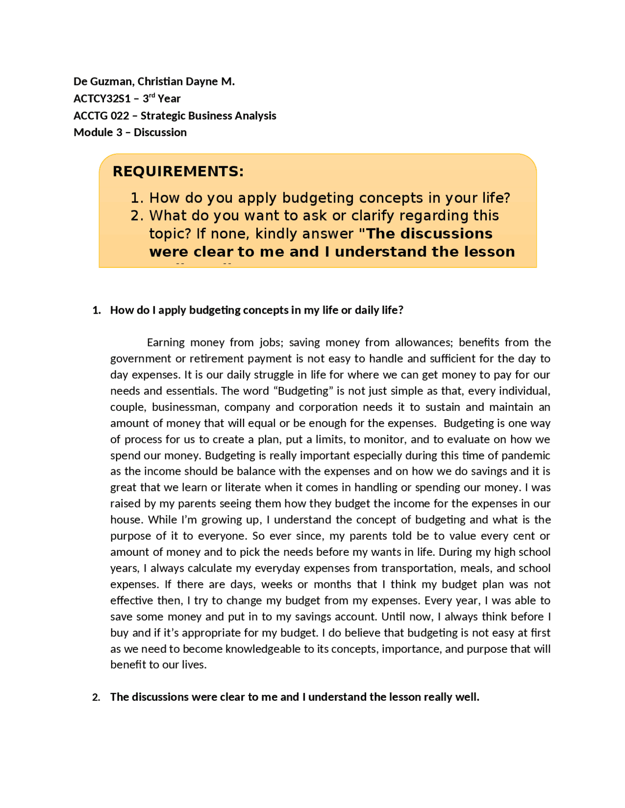 Strategic Business Analysis Docsity strategic-business-analysis-docsity