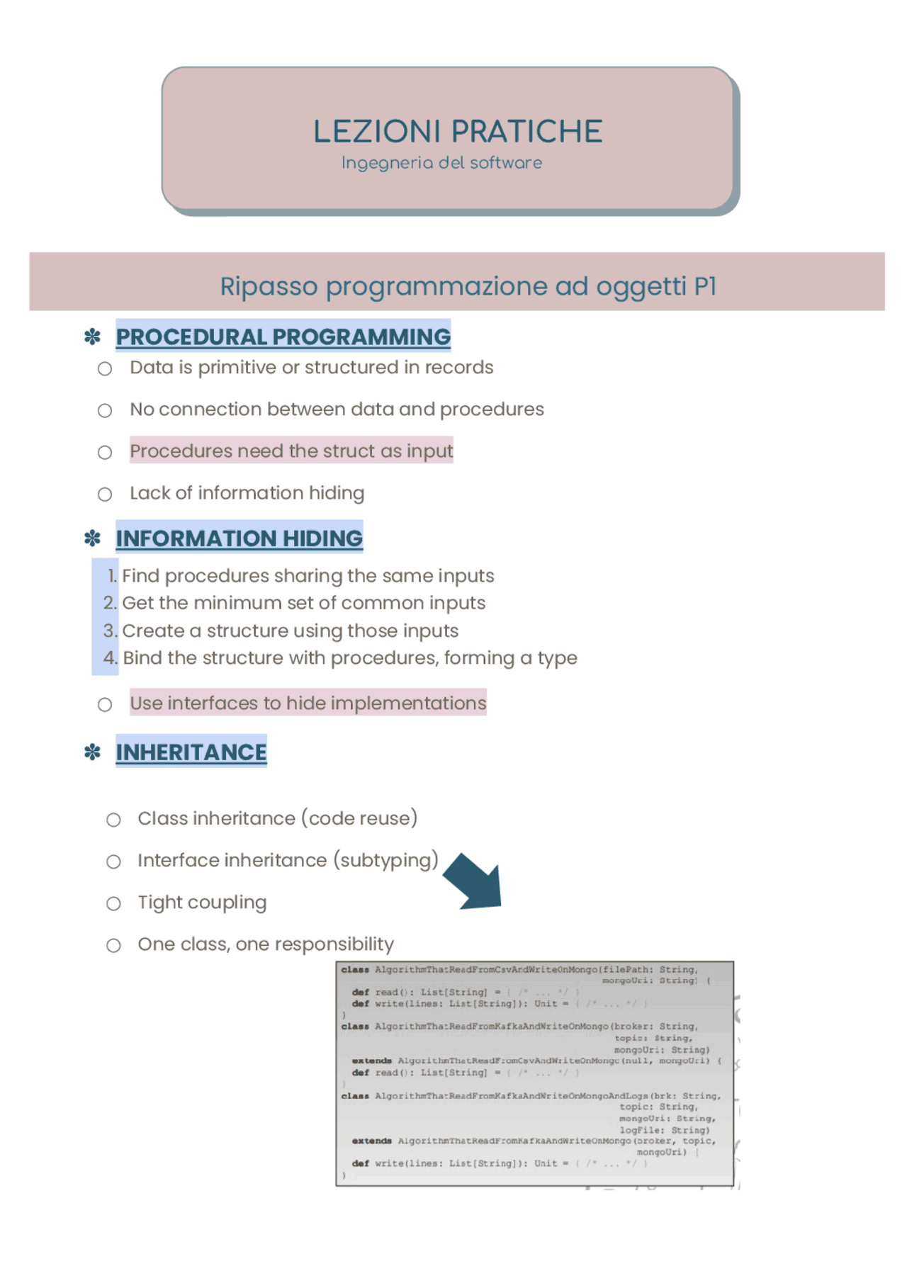 Pratica Ingegneria Del Software Docsity