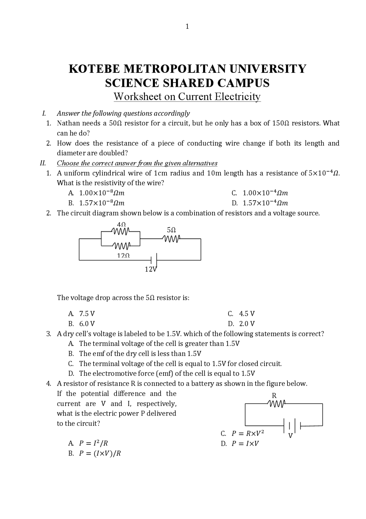 Current Electricity Questions Docsity current-electricity-questions-docsity