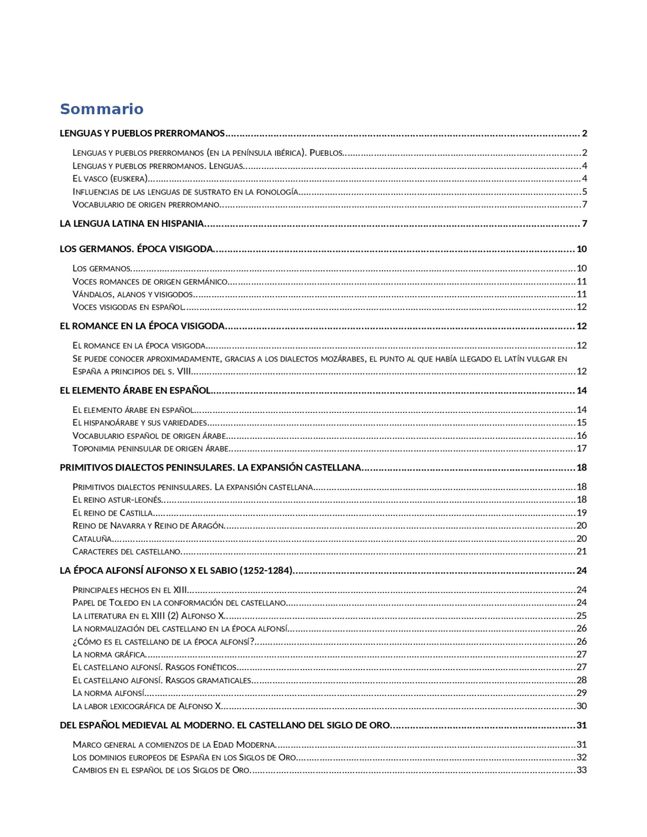 Appunti Dalle Slides Del Prof Santano Lingua Spagnola 1 Docsity