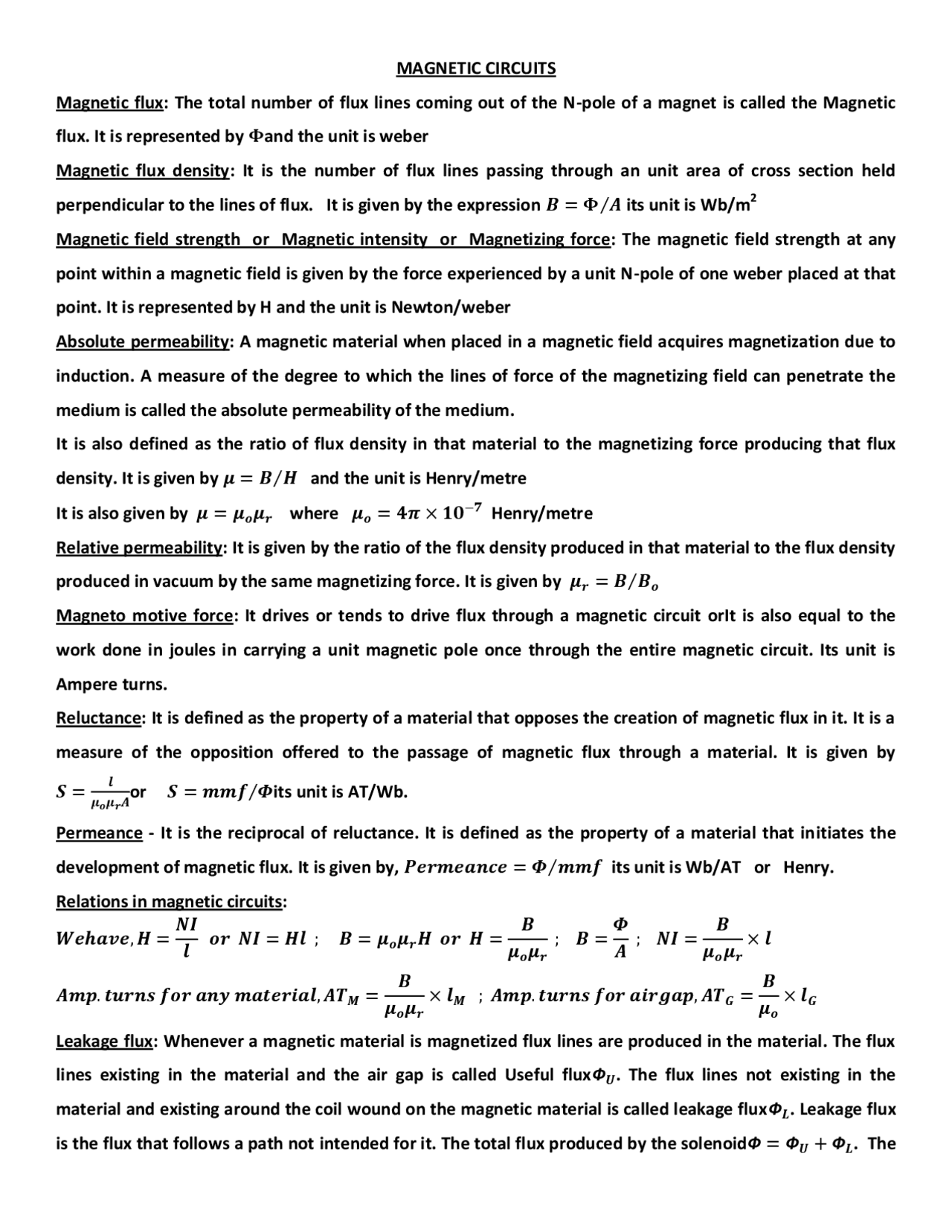 Unit 3 notes of beer notes - Docsity