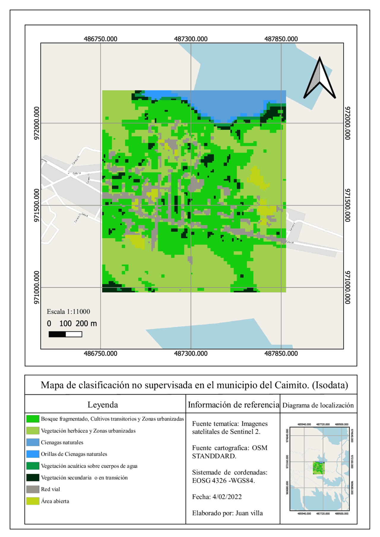 Mapa de caimito, análisis de la cobertura de este espacio no cuenta ...