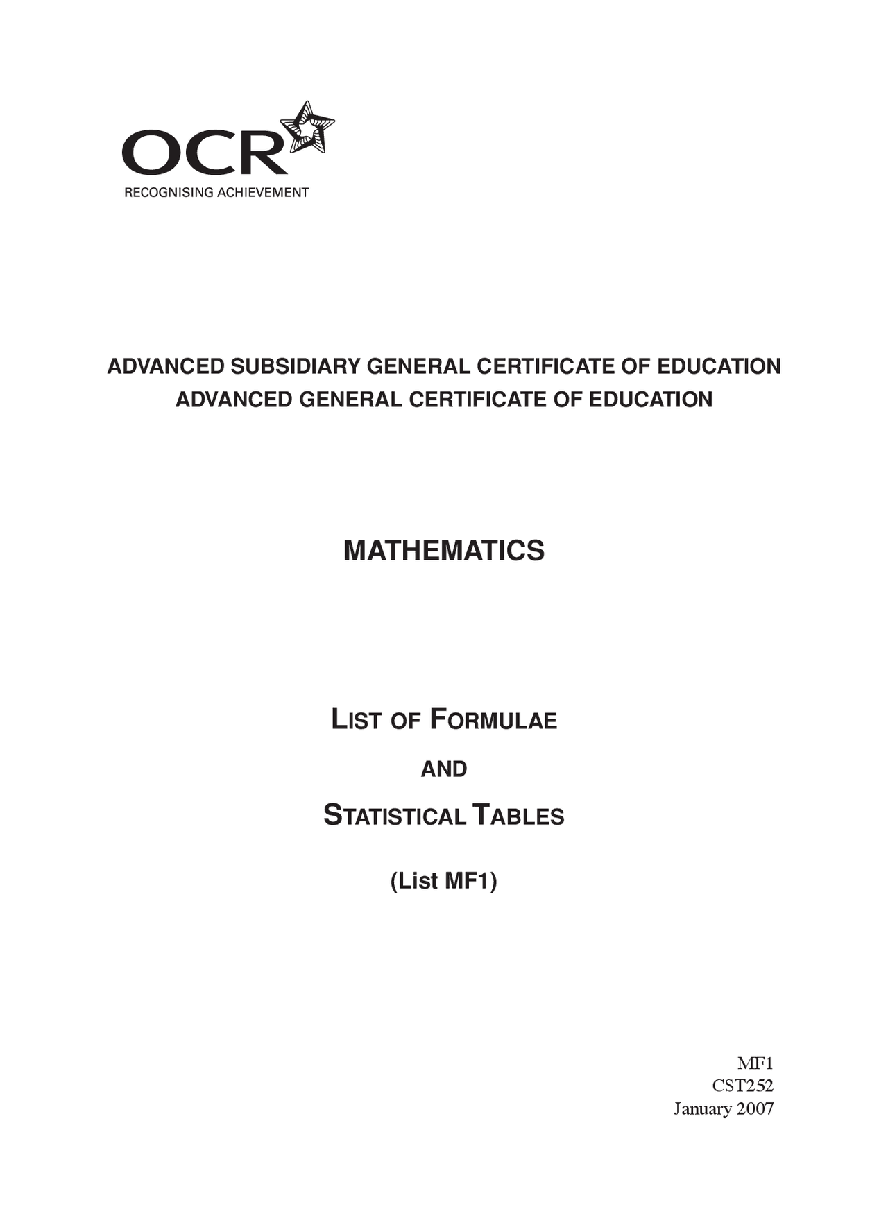 Statistics Formula Sheet Docsity statistics-formula-sheet-docsity