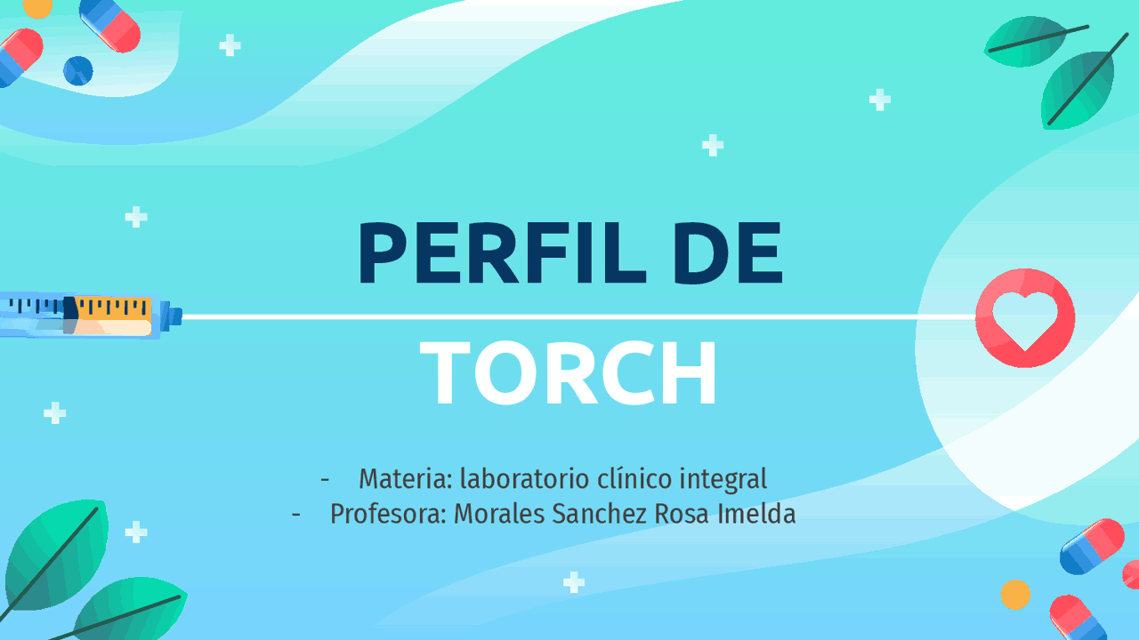Perfil torch en diapositivas - Docsity