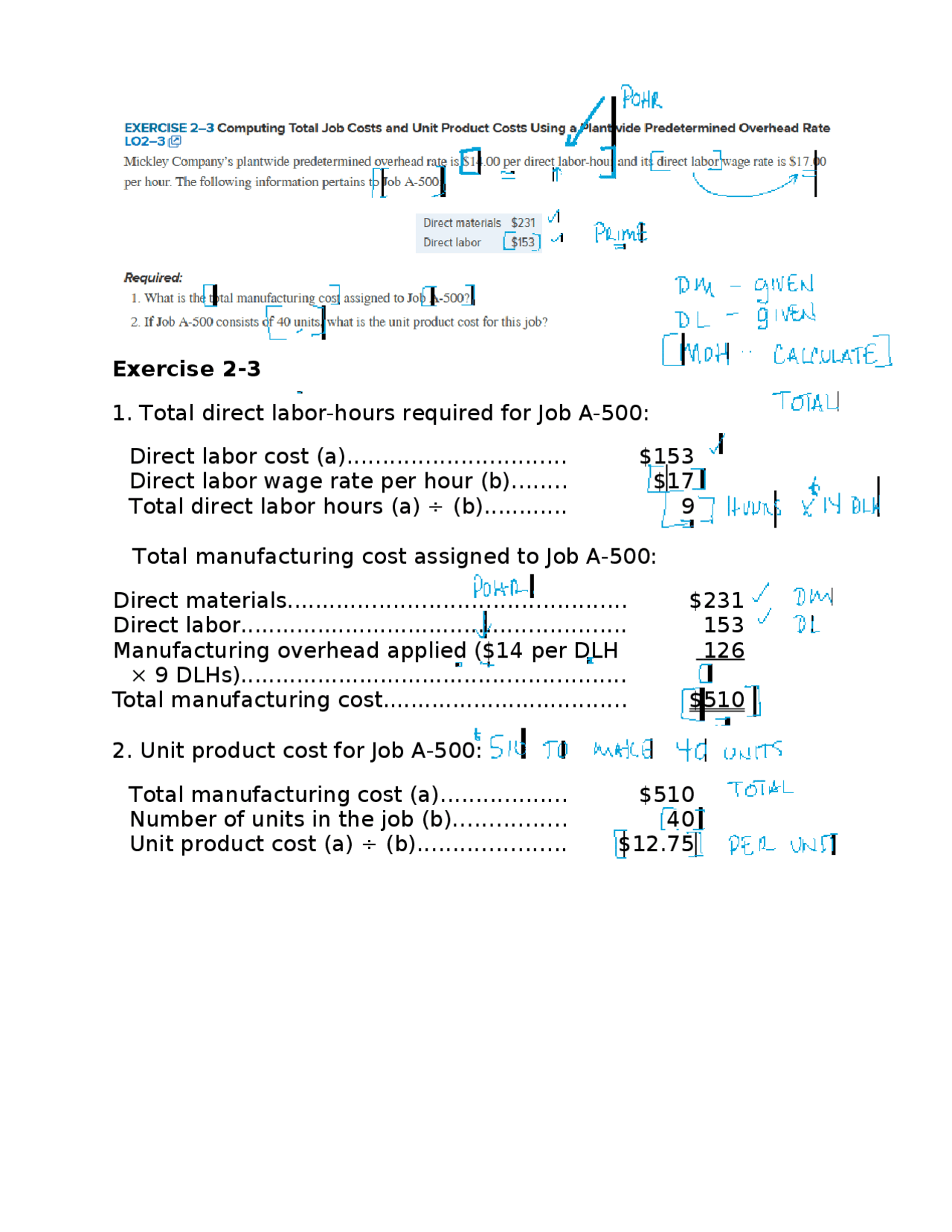 Chapter 2 Problem Session Hw Docsity
