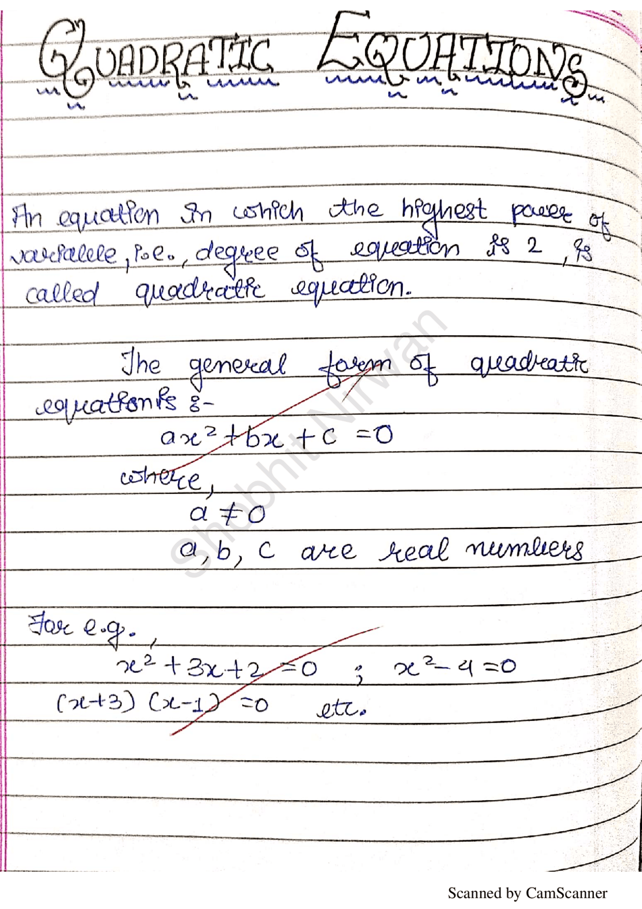 Quadratic Equation Word Problem Docsity