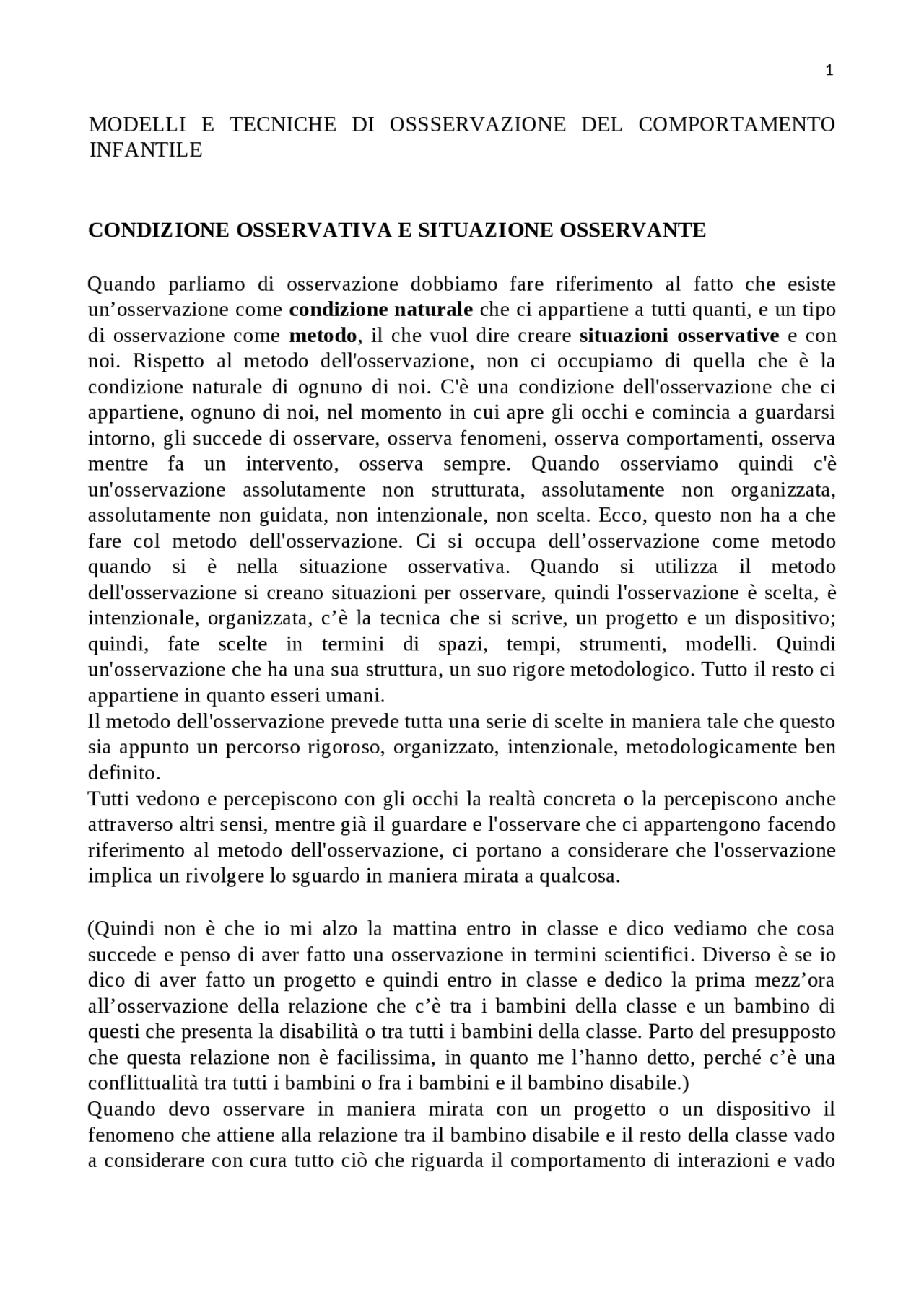 Riassunto Del Libro Intero Docsity
