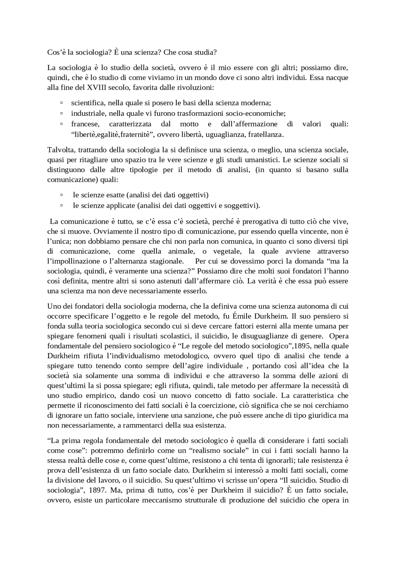 Classici Della Devianza Slide Appunti Docsity