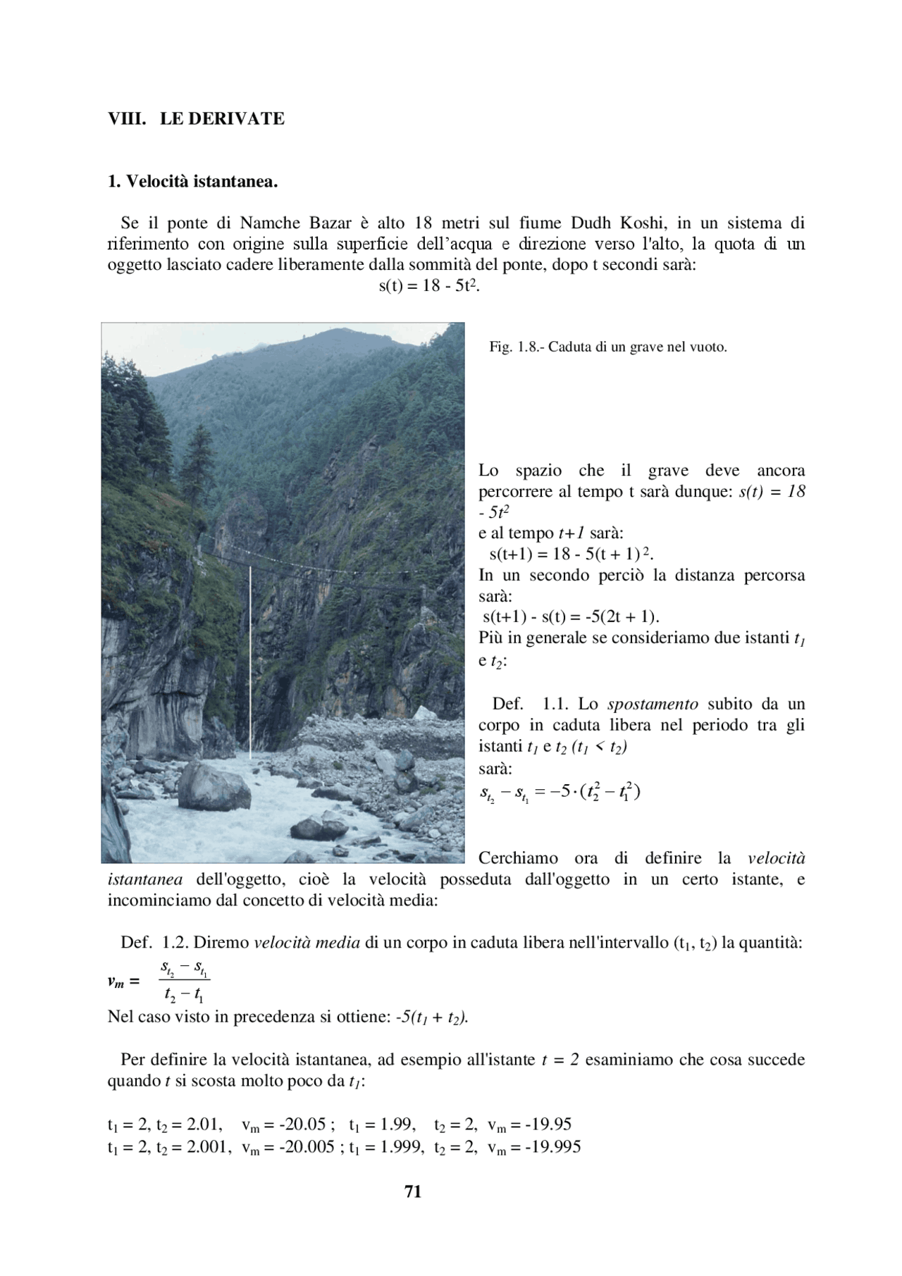 LE DERIVATE NELLE FUNZIONI - Docsity