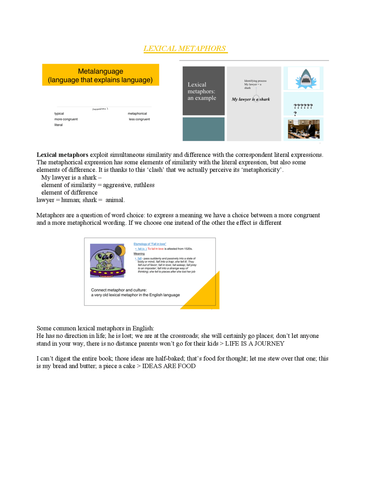 Lingua E Linguistica Inglese 2 Docsity
