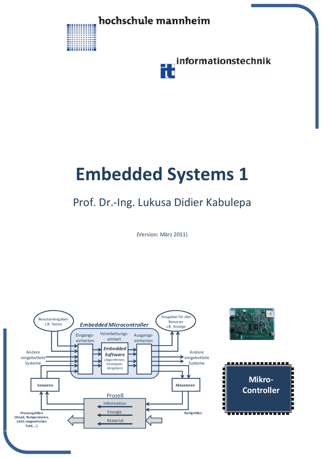 Skript Embedded System - Docsity