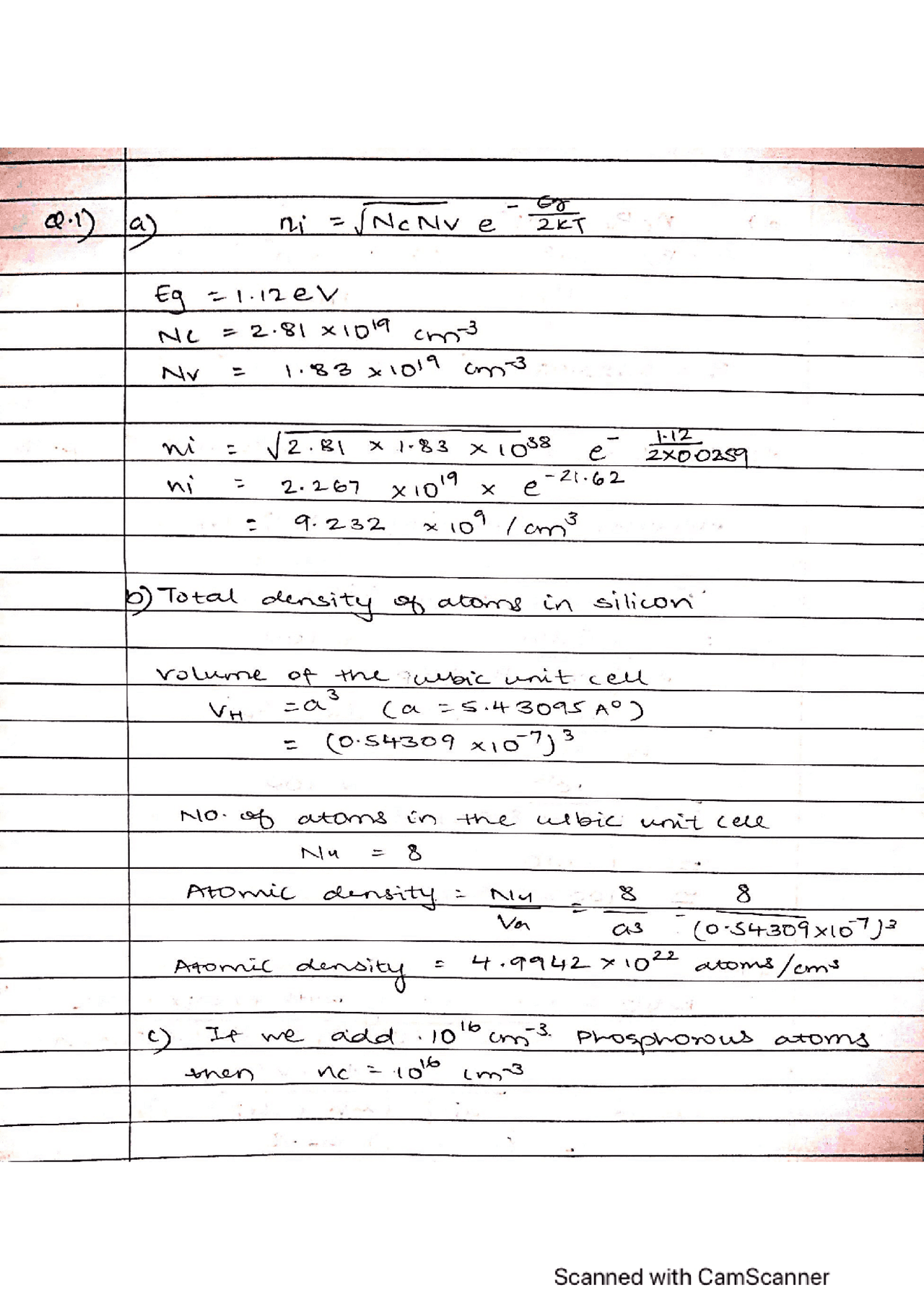Homework Assignments Docsity