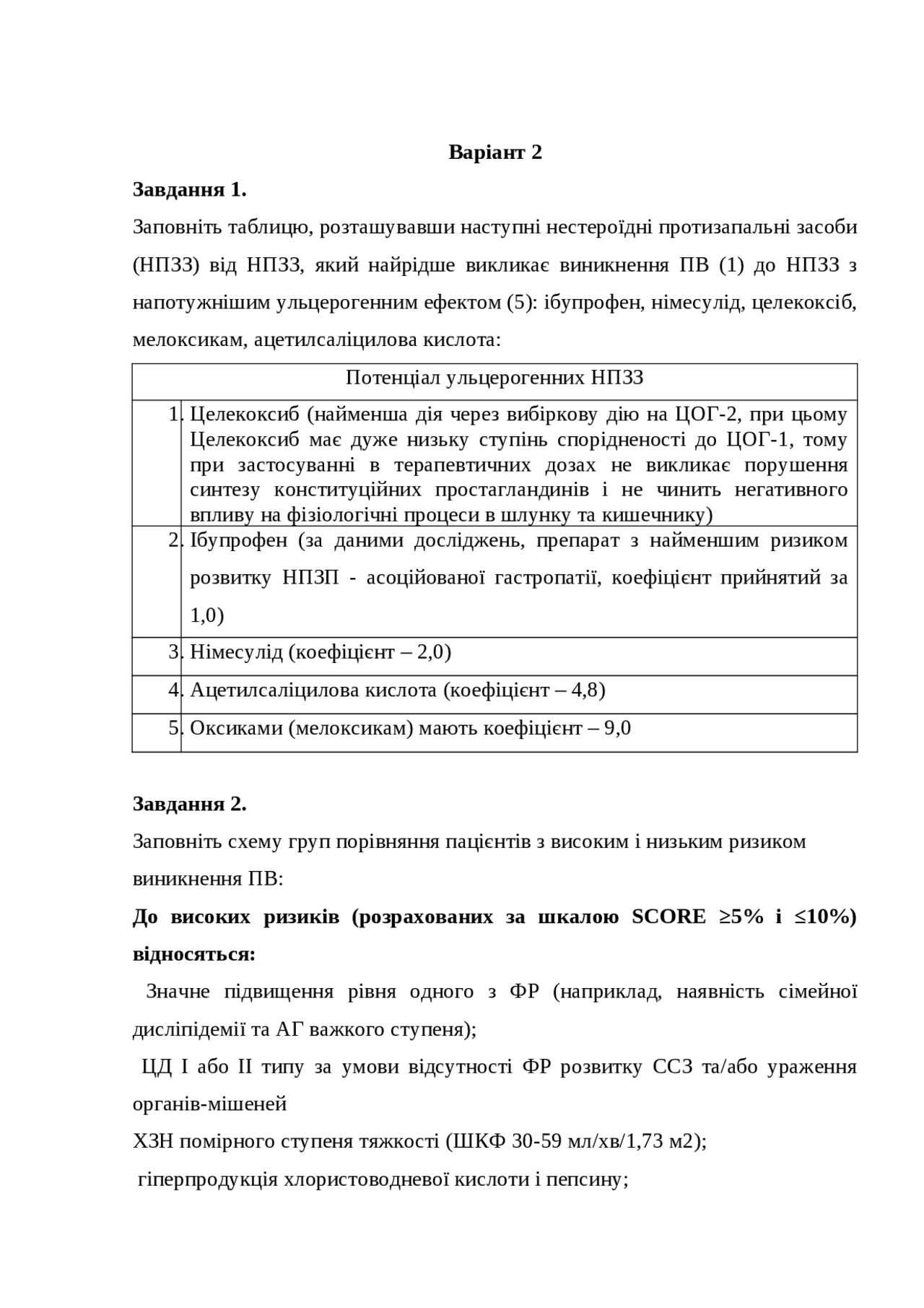 пептична виразка 4 курс зошит Docsity