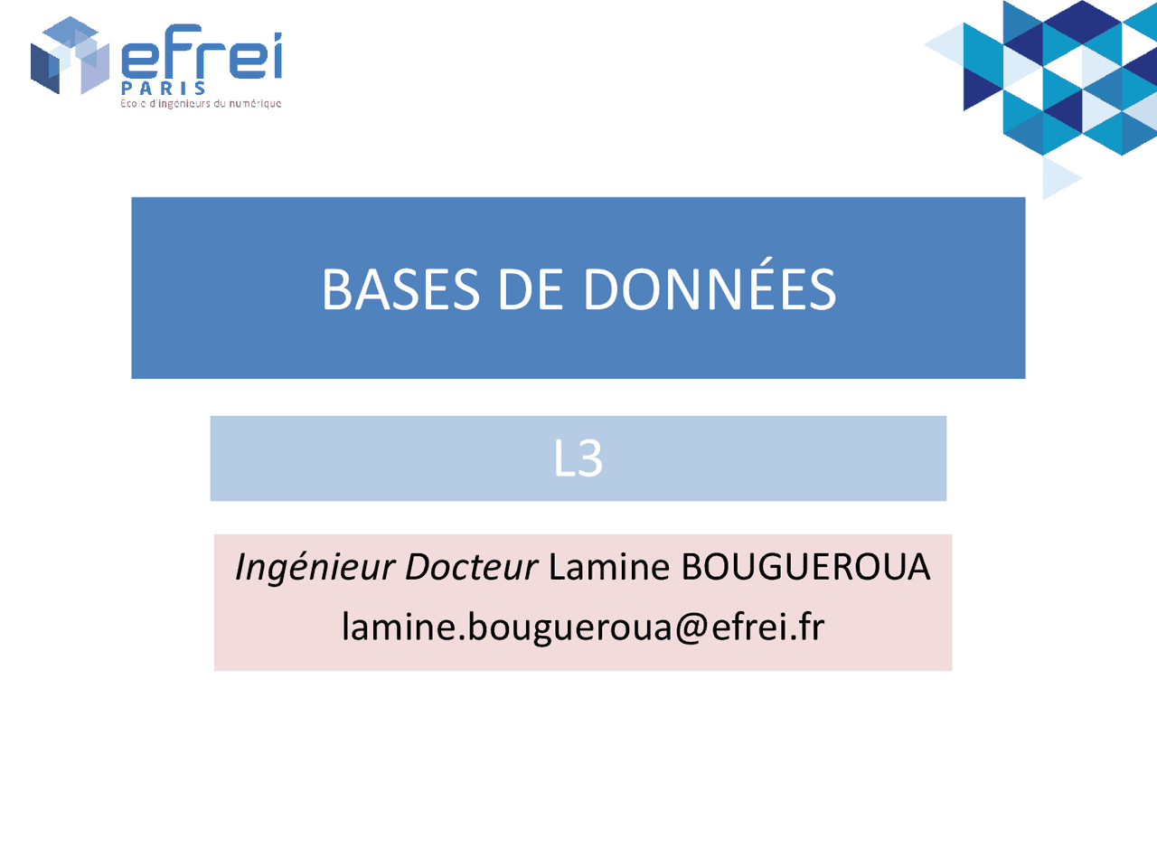 Introduction Aux Bases De Données Docsity