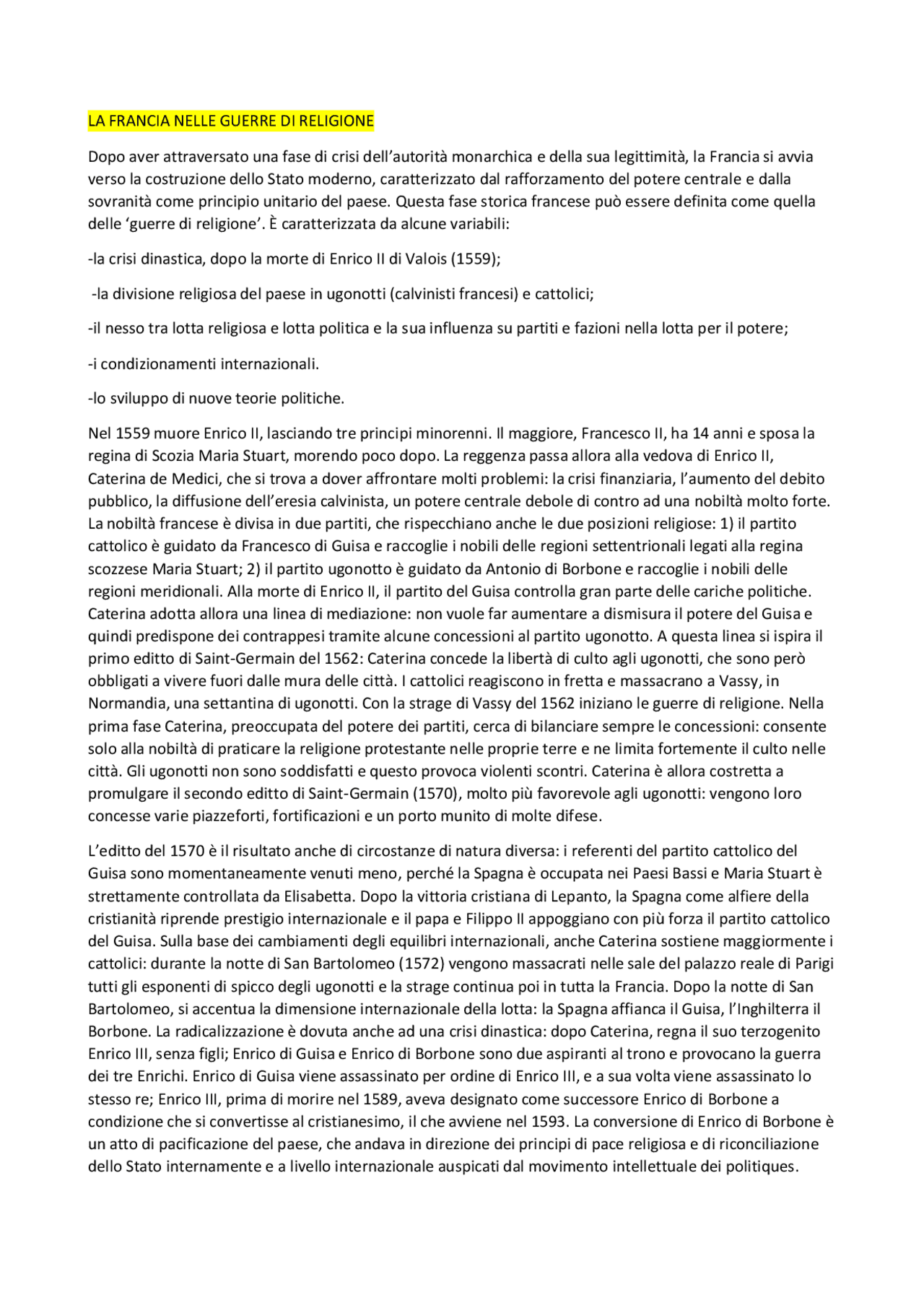 Riassunto Le Vie Della Modernità Docsity