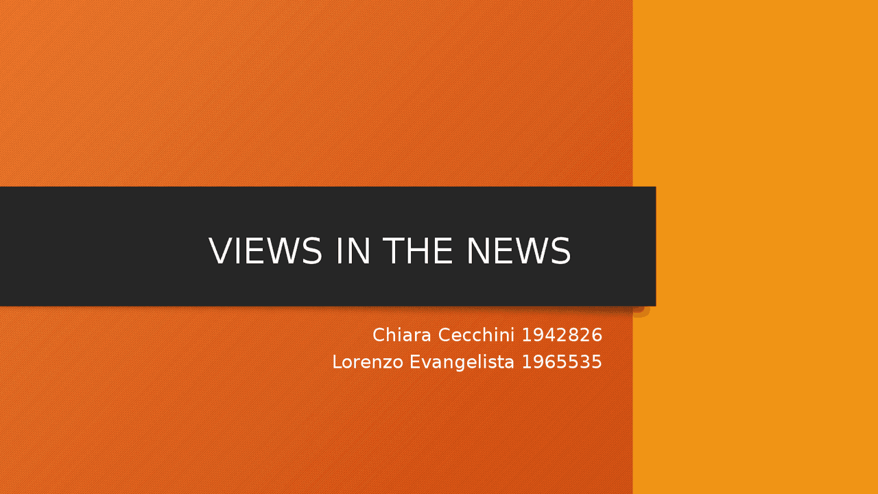 Power Point Views In The News Docsity
