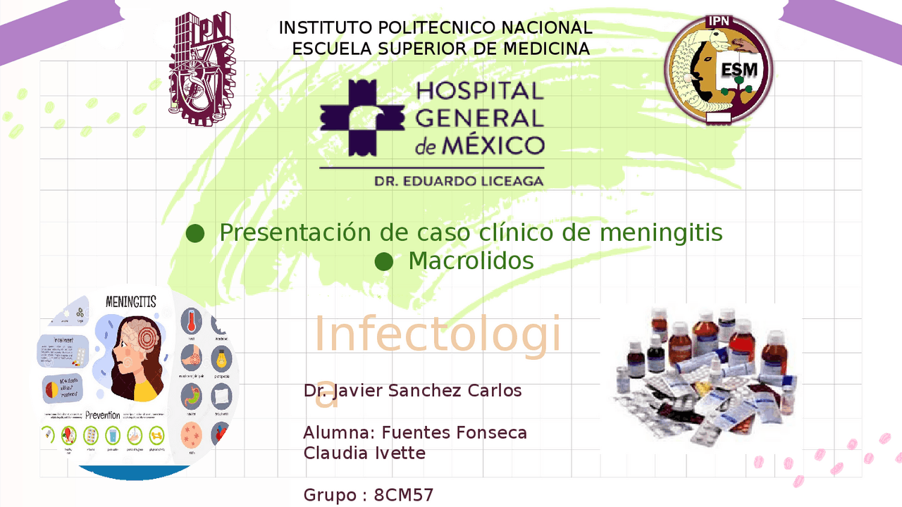 Caso Clínico De Meningitis Docsity