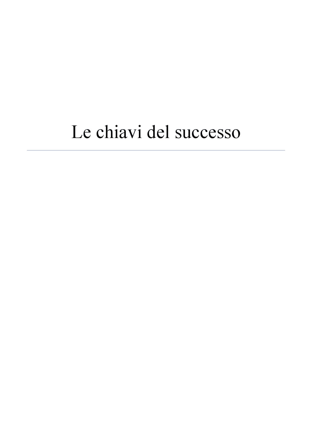 Saggio Breve Didattica Speciele Docsity