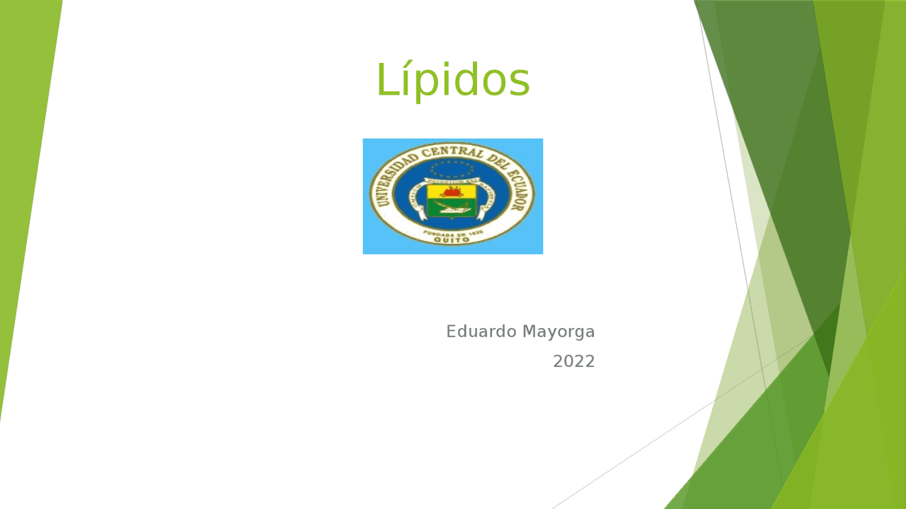 Lípidos Ficha 1 Slide Di Biochimica Docsity