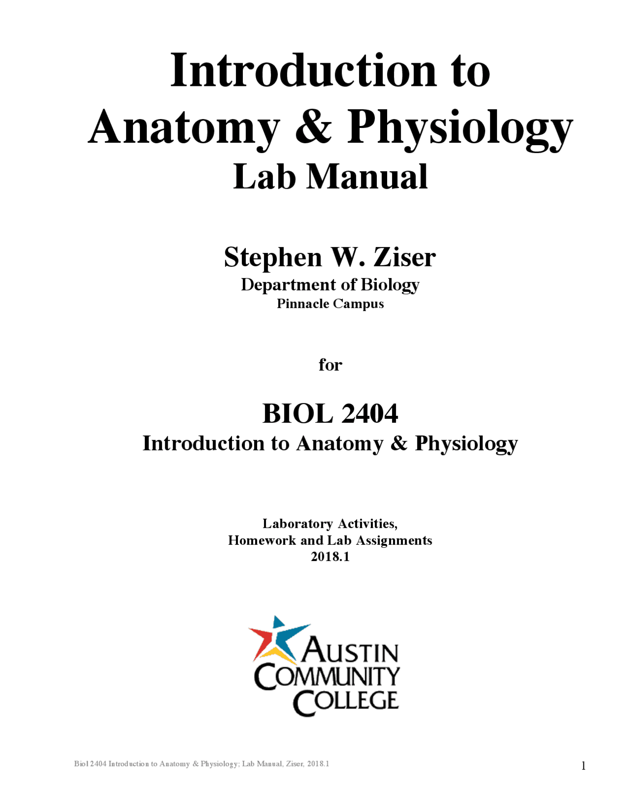 Introduction To Anatomy And Physiology Lab Manual Docsity Introduction To Anatomy And Physiology Lab Manual Docsity