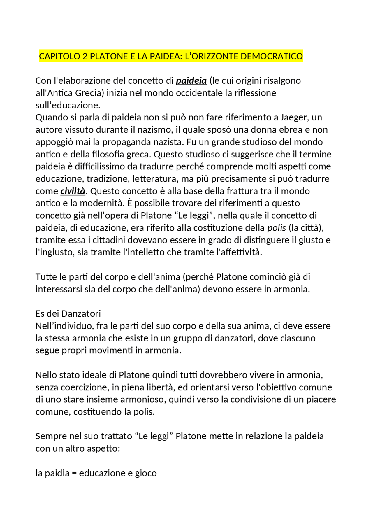 Riassunto Di Figure Delleducazione Nel Mondo Docsity