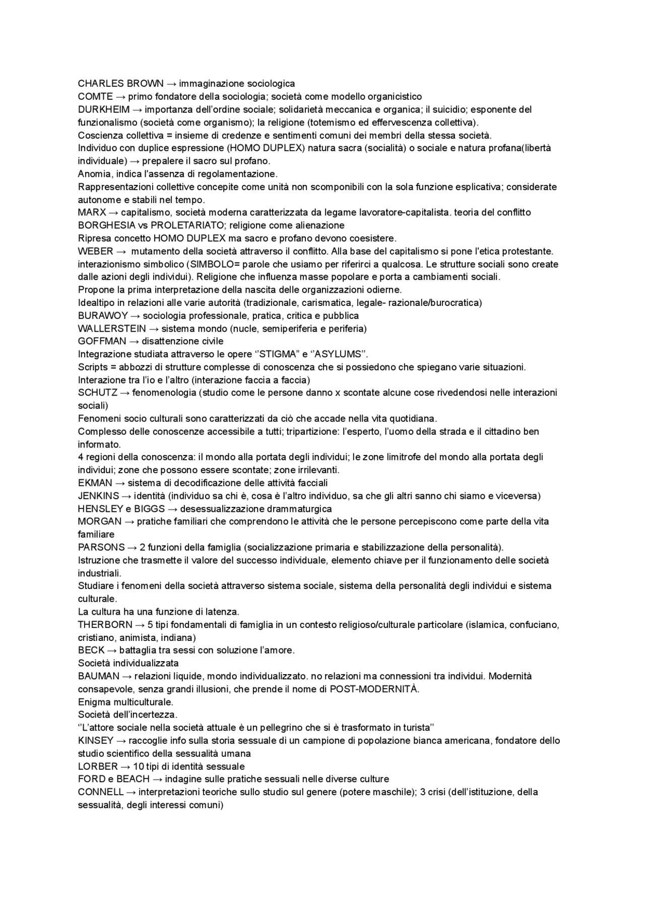 Concetti Fondamentali Per Autori Docsity