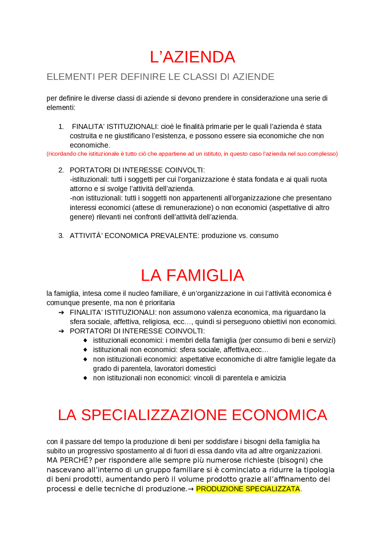 Capitolo 2 Esame Orale Prof Russo Docsity