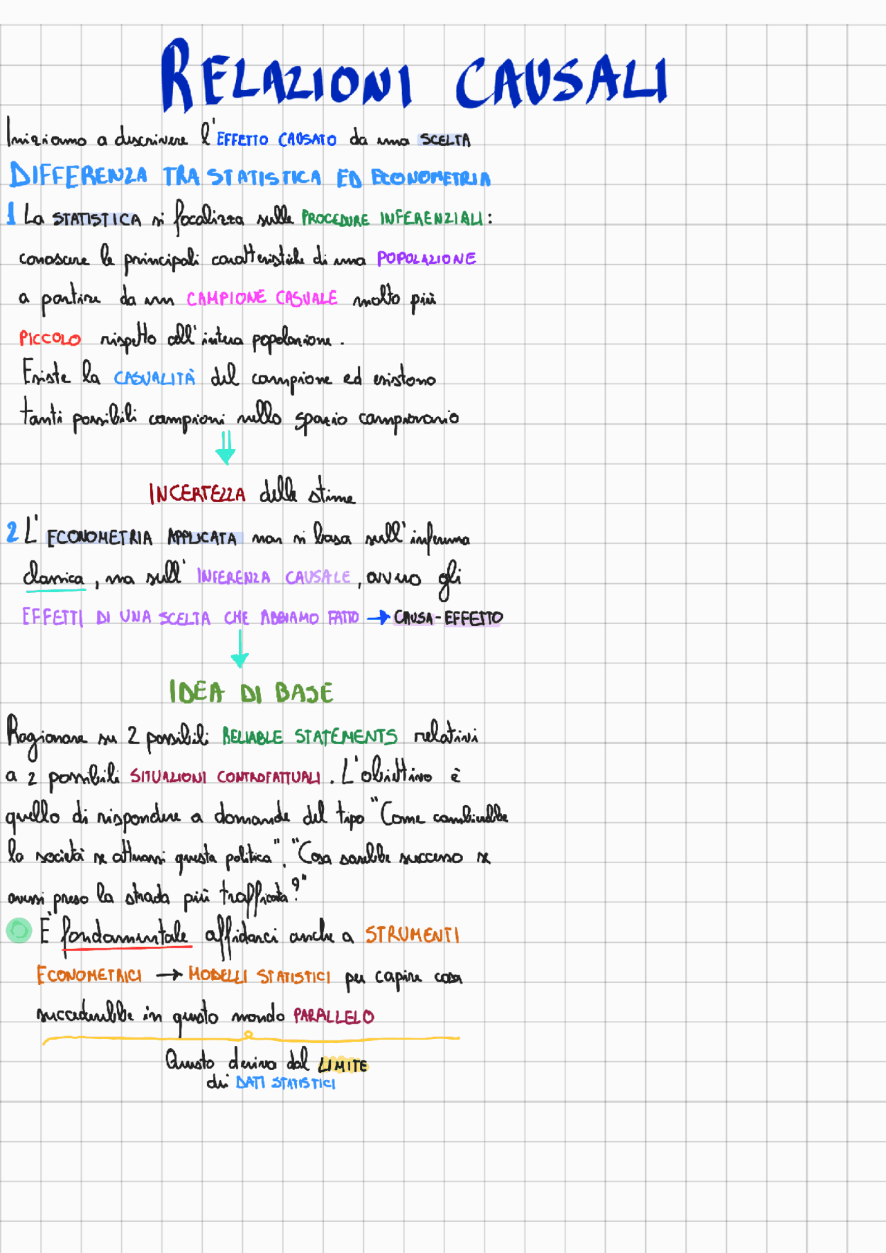 Appunti Statistica Aziendale Parte 1 Docsity
