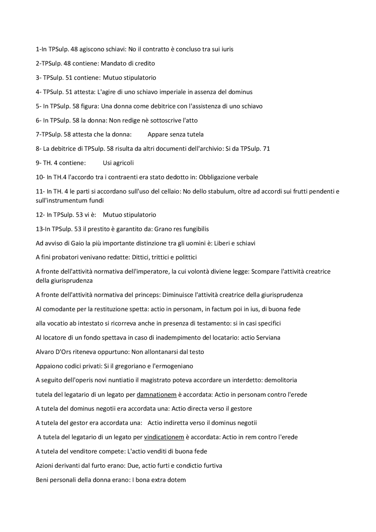 Raccolta Domande Esame Docsity