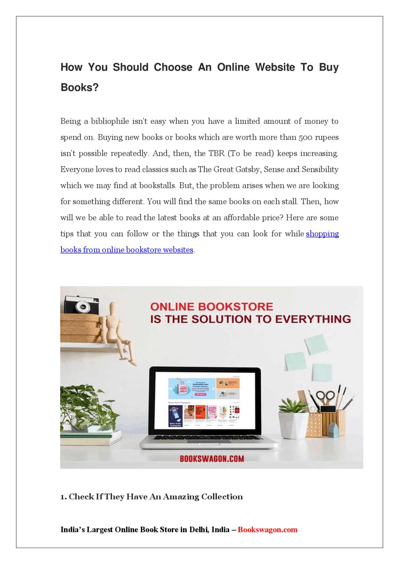 Choosing the Right Online Bookstore: A Guide for Budget-Conscious Readers | Summaries English ...