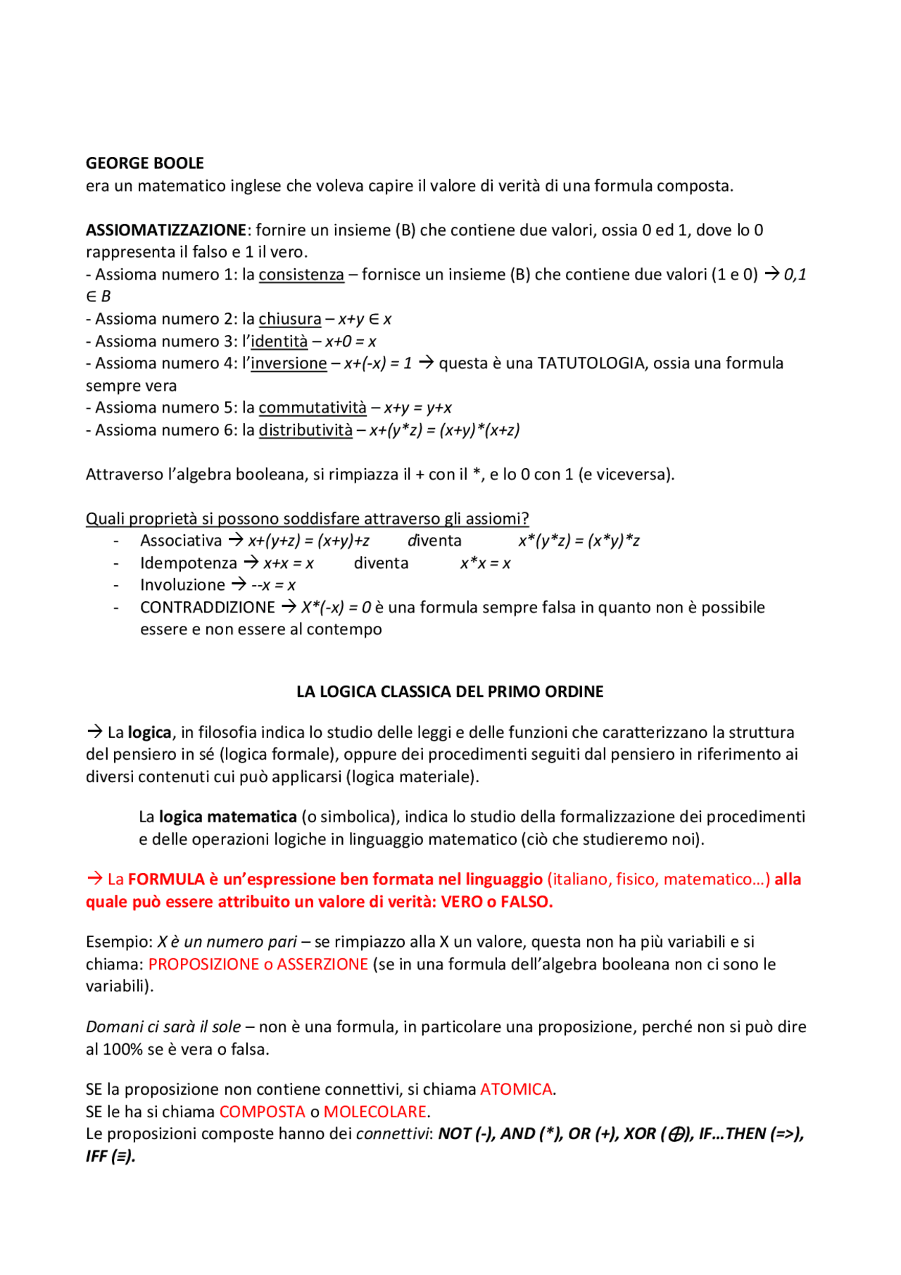 Appunti Completi Per Idoneità Di Informatica Docsity