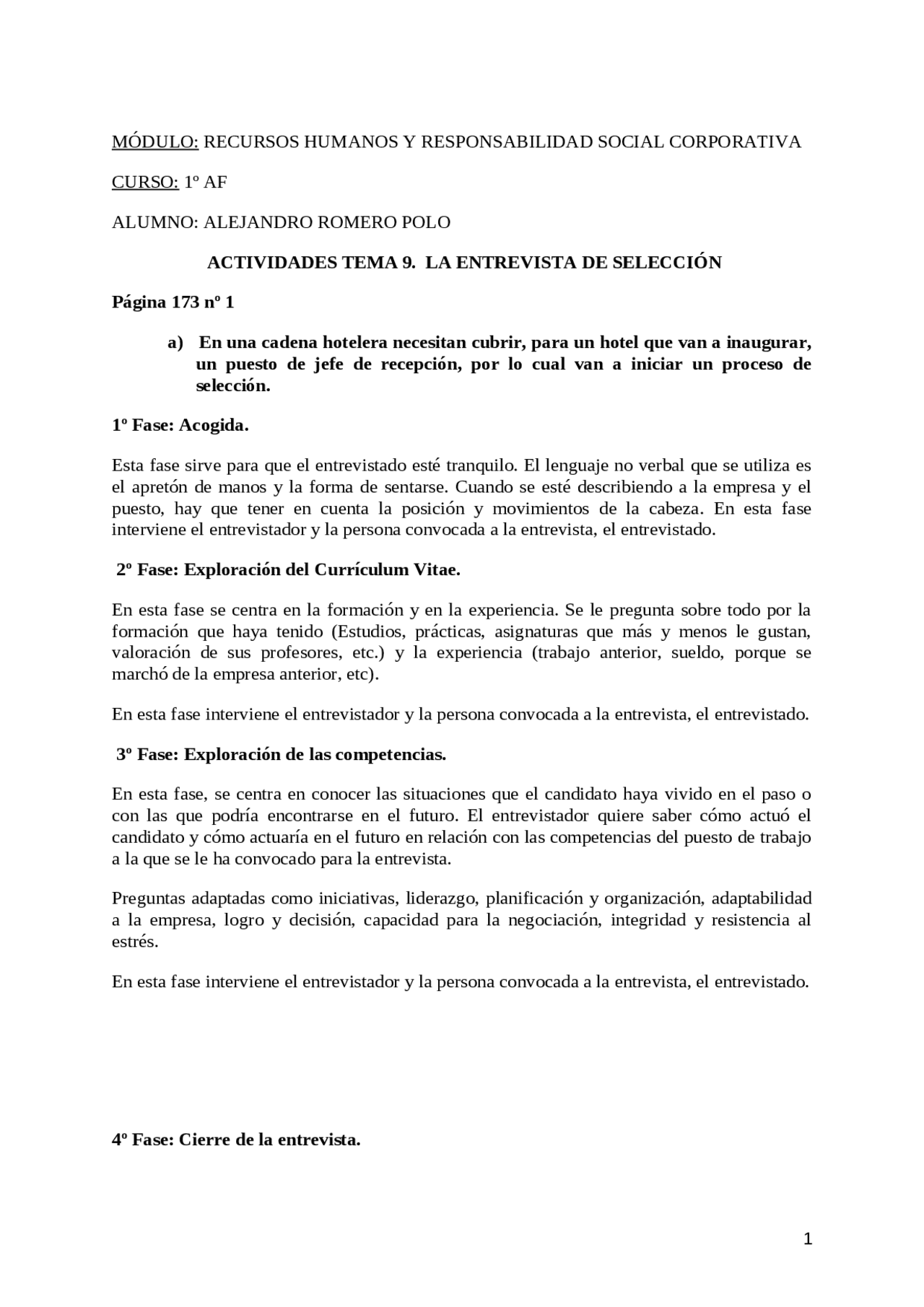 EJERCICIOS PRÁCTICOS - Docsity