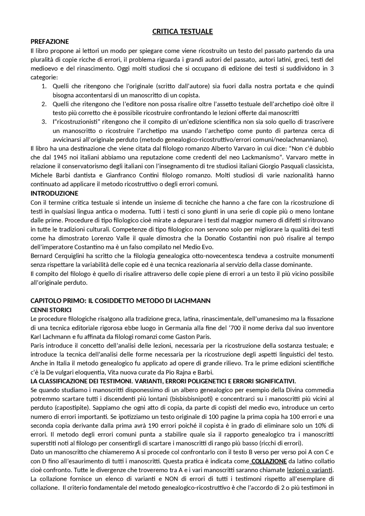 Everything you always wanted to know about Lachmann's method. Revised ...