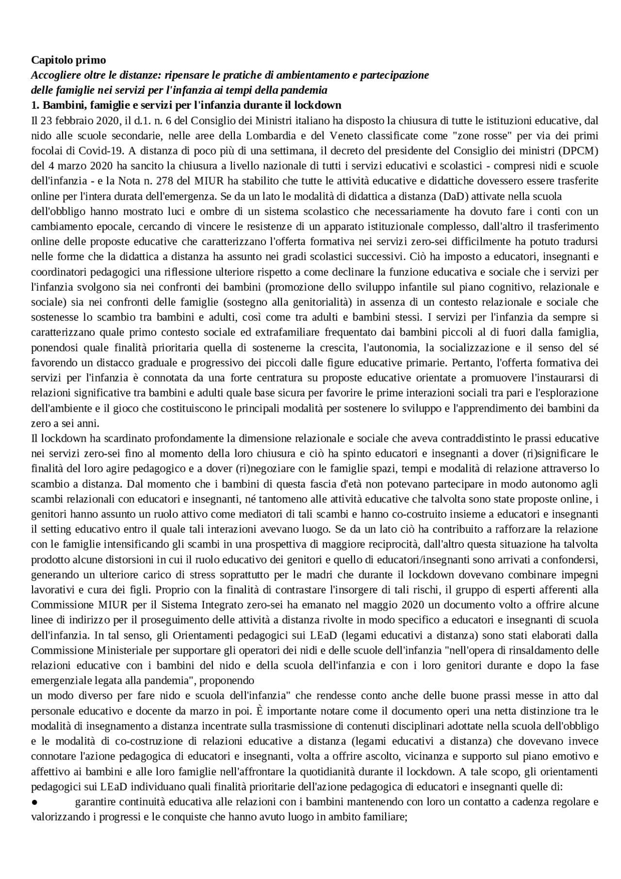 Preparazione Esame Riassunto Libro Schemi E Mappe Concettuali Di Pedagogia Docsity