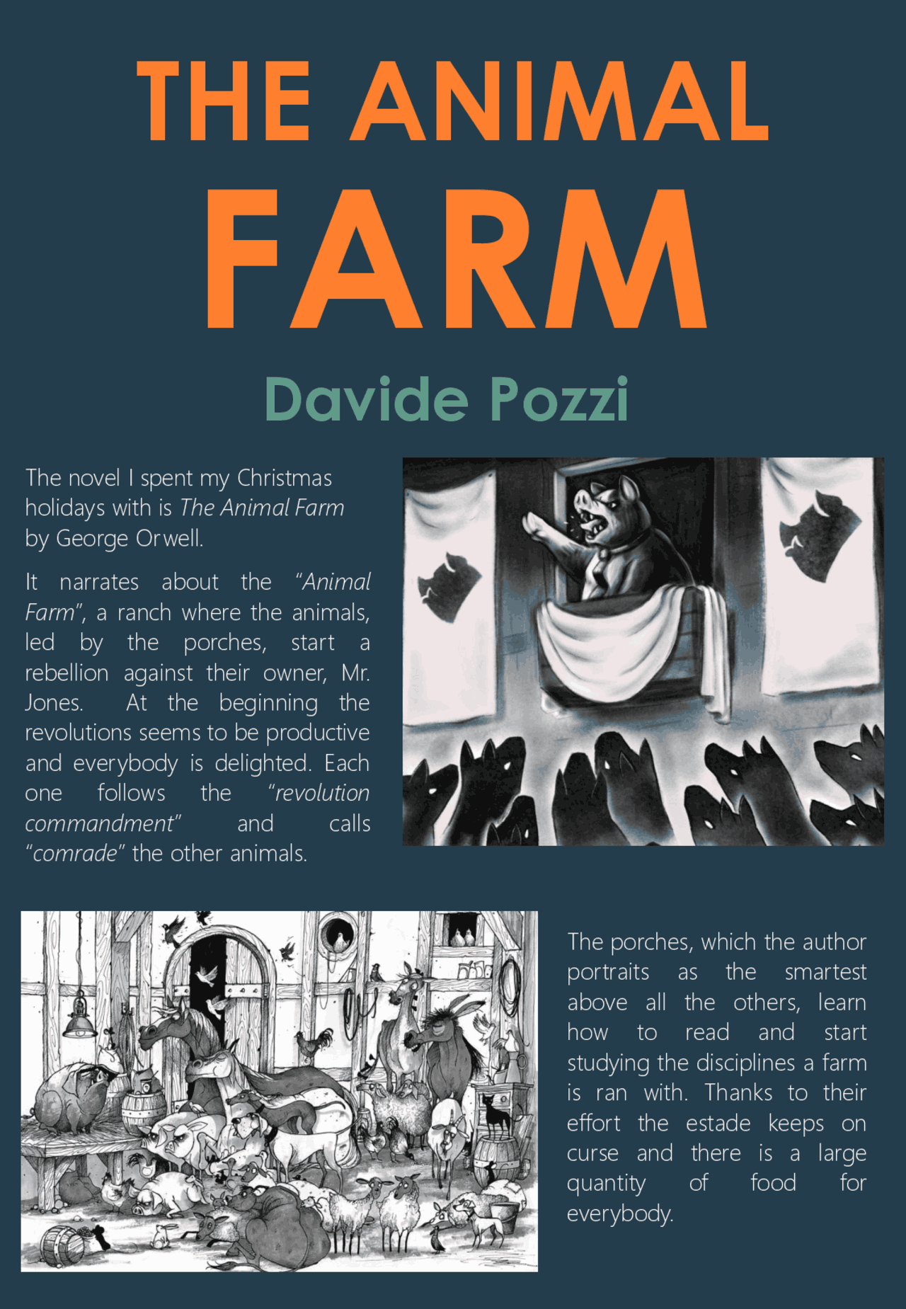 Animal Farm Review - Orwell | Guide, Progetti e Ricerche di Inglese ...